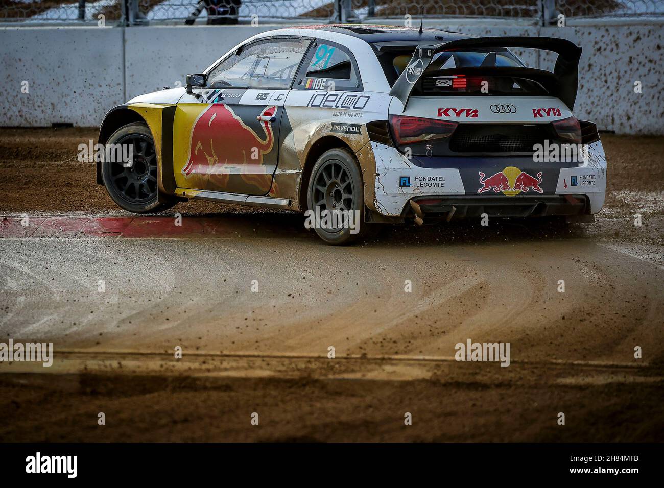91 IDE Enzo (BEL), team KYB EKS JC of World RX, Audi S1, World RX ...