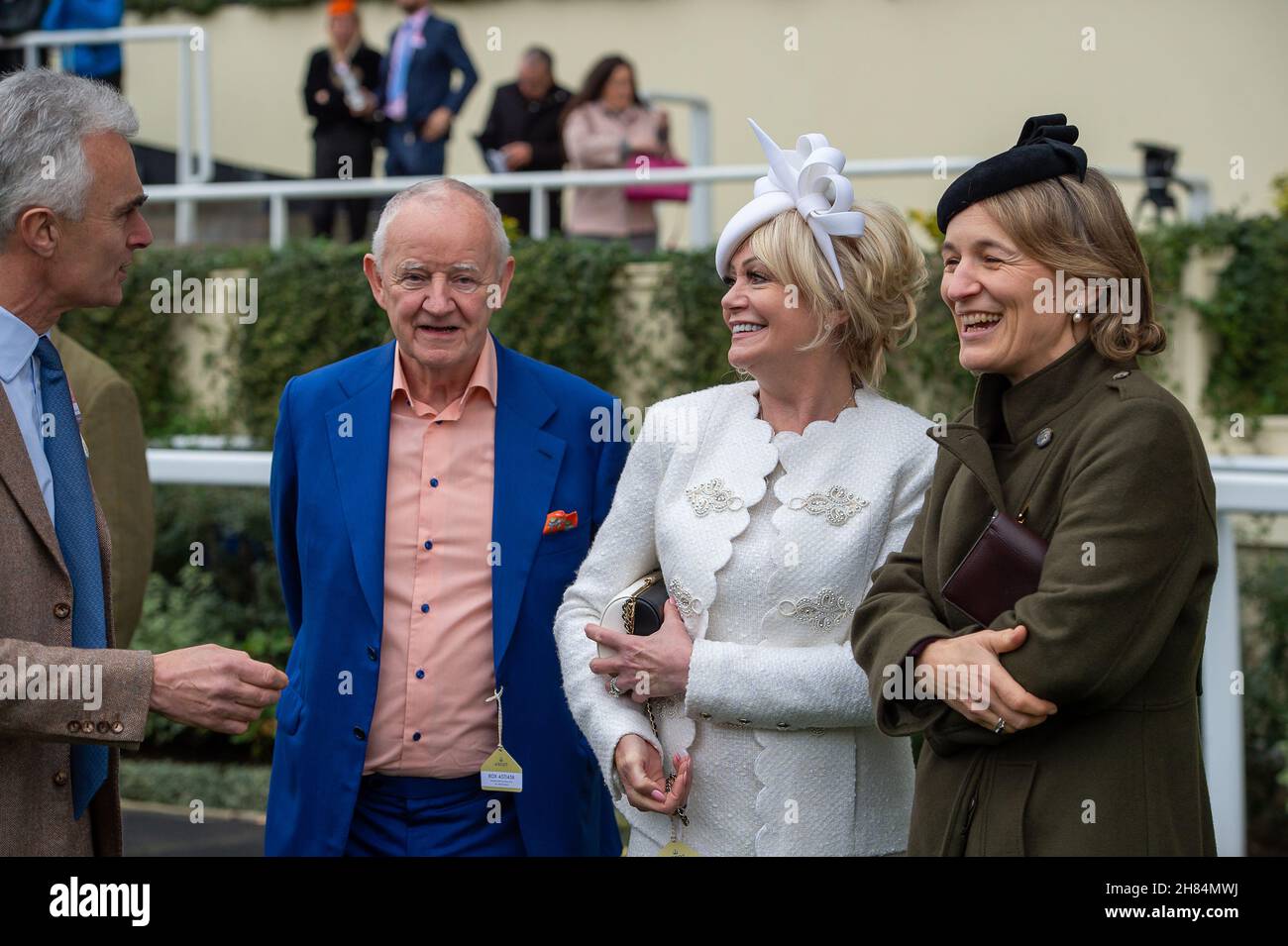 Ascot, Berkshire, UK. 20th November, 2021. Michael and Joanne Burke ...