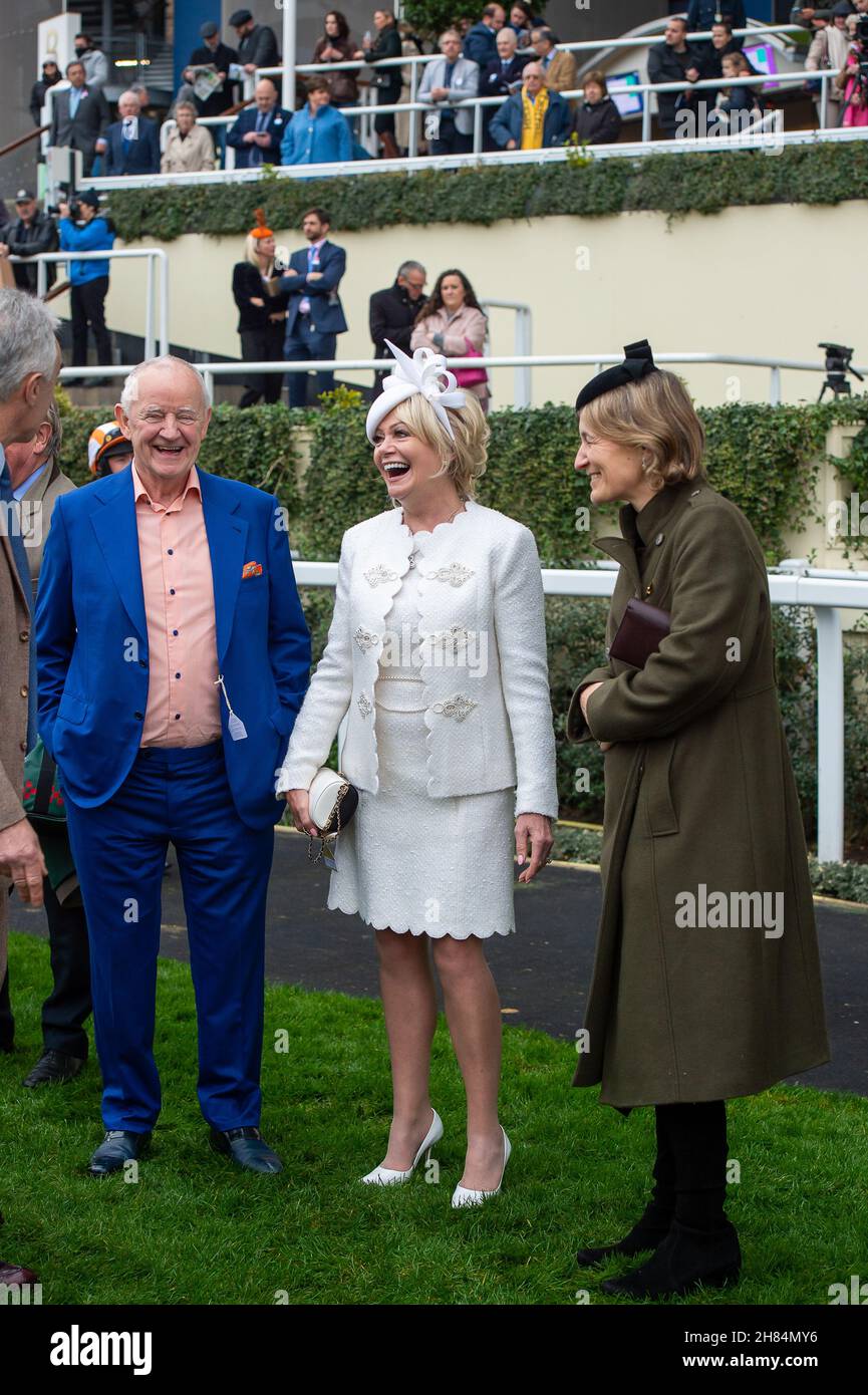 Ascot, Berkshire, UK. 20th November, 2021. Michael and Joanne Burke ...