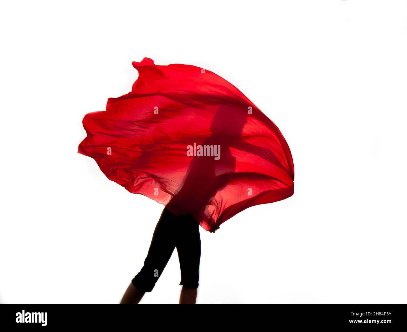 Fabric wind dance hi-res stock photography and images - Alamy