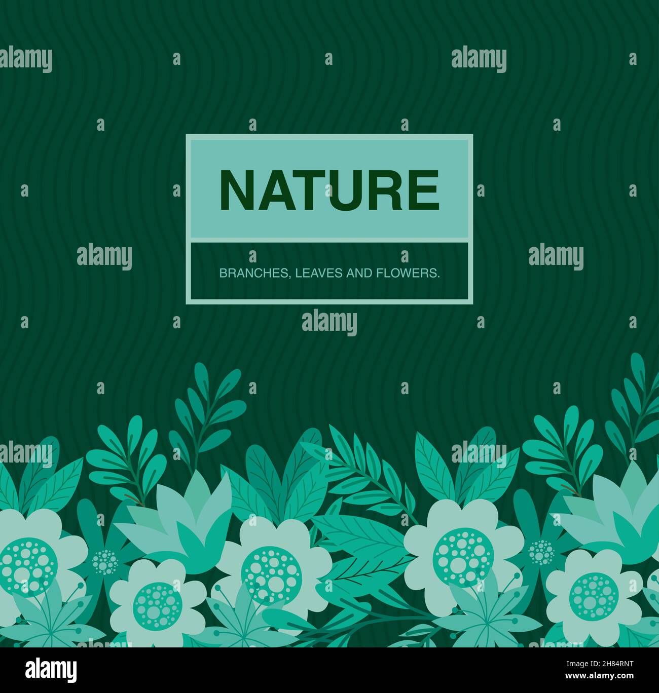 nature design with leaves Stock Vector Image & Art - Alamy