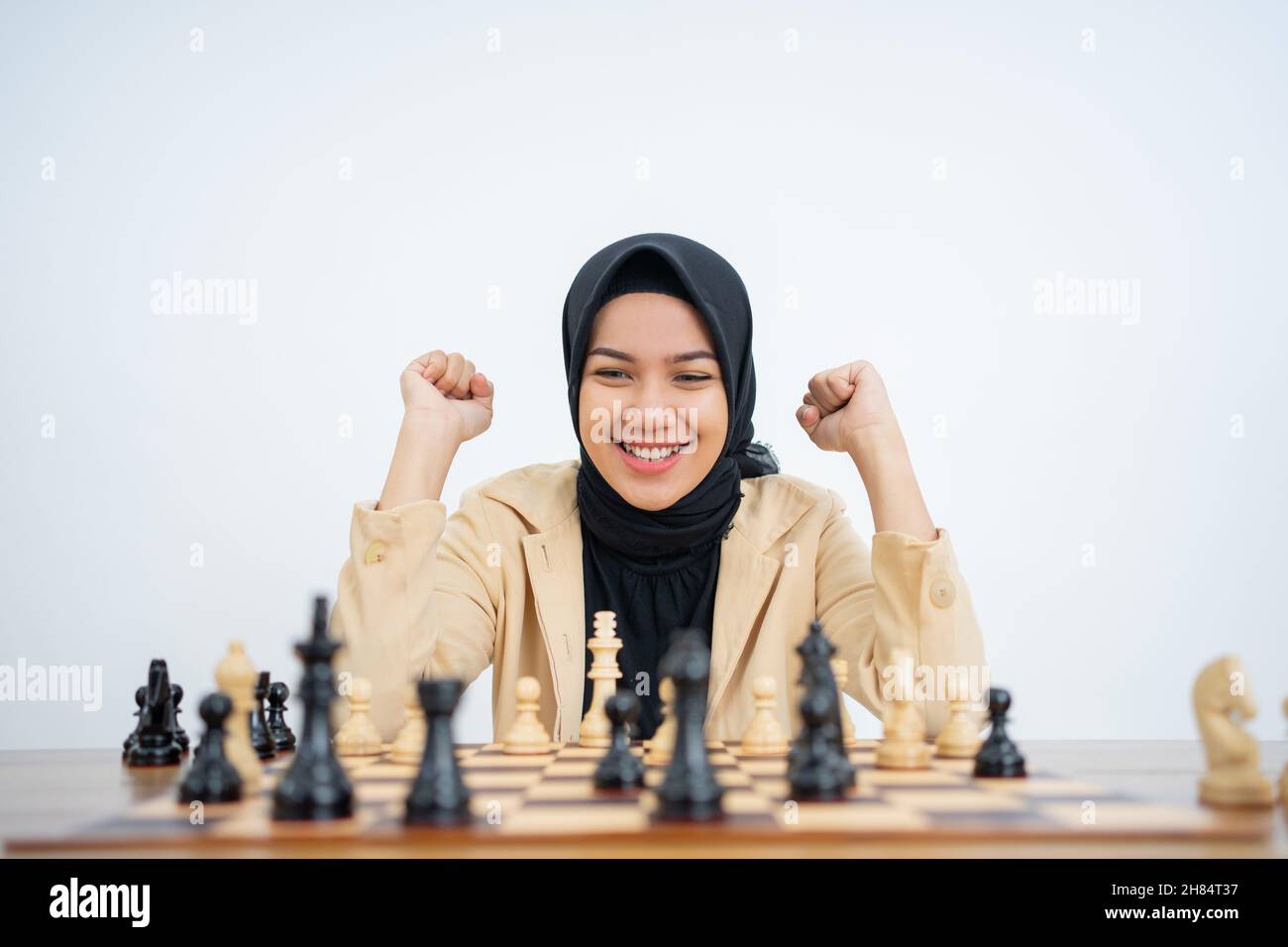 Triumphant expression hi-res stock photography and images - Alamy