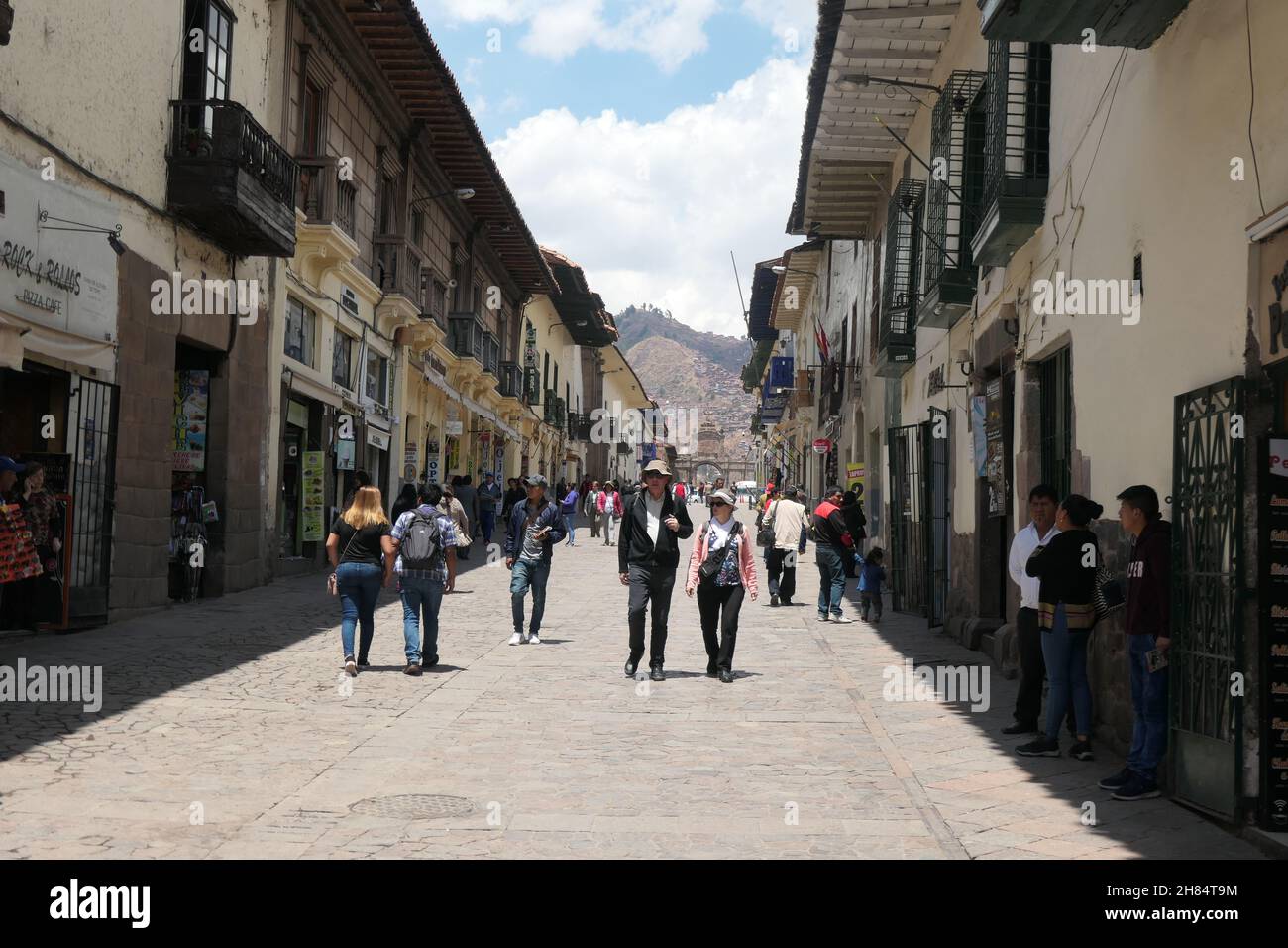 Cusco Peru South America Andes mountains Stock Photo - Alamy