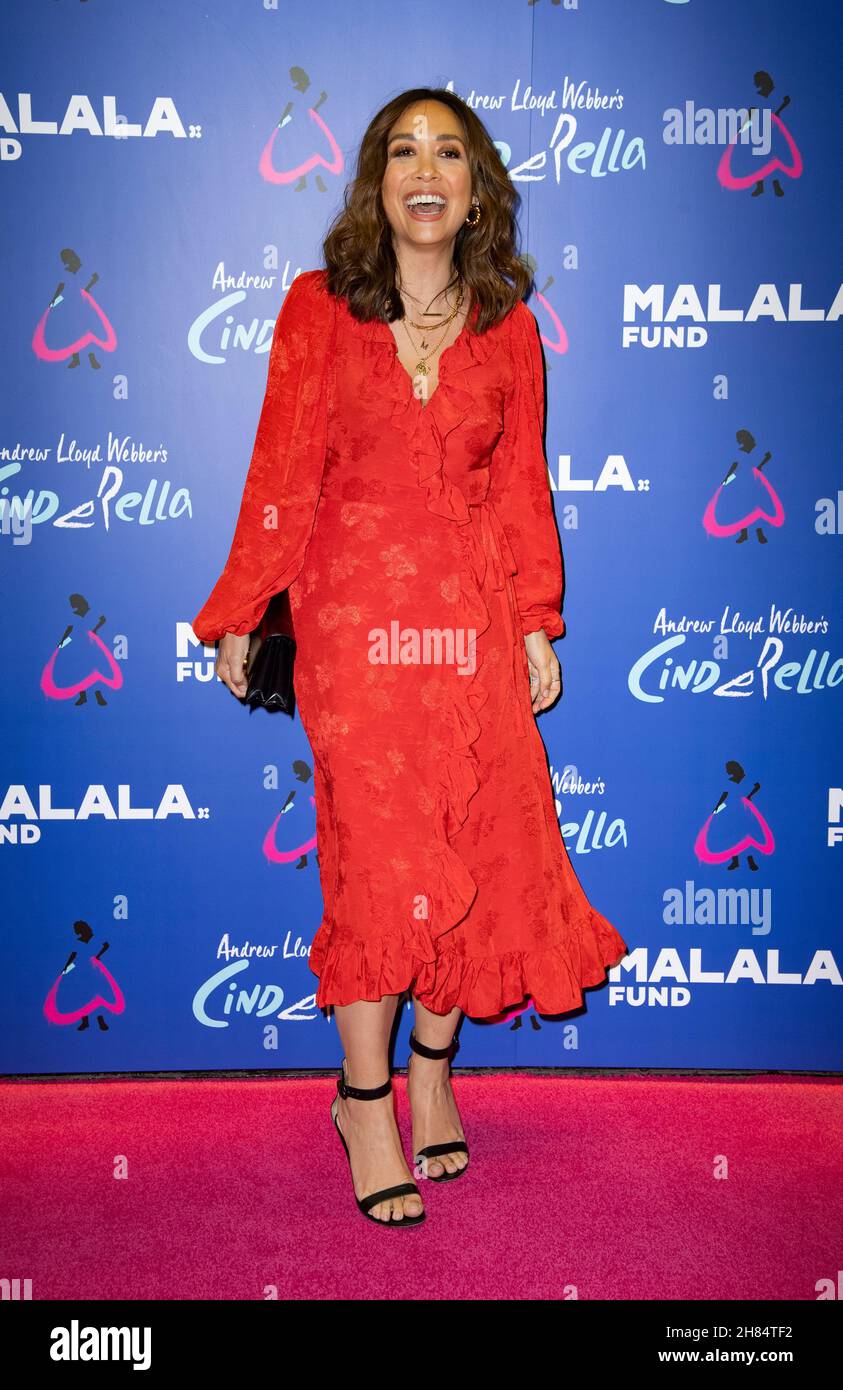London, UK. Myleene Klass at a Gala performance of "Cinderella" to ...
