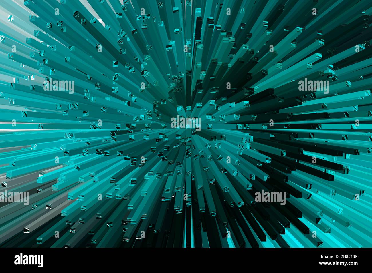 Beautiful Dark Cyan Color Extrude Effect Backdrop Design Stock Photo ...
