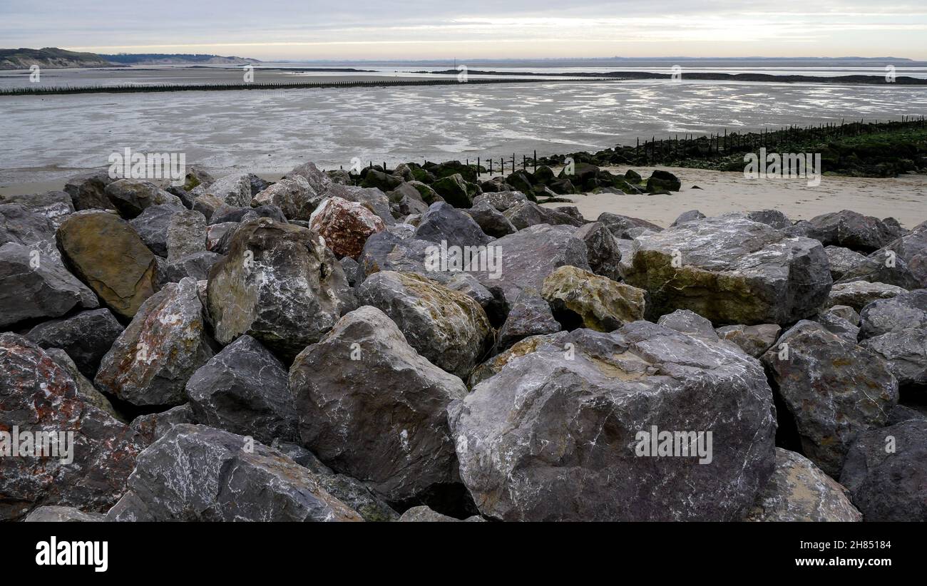 Authie Bay, Pas-de-Calais, North-Western France Stock Photo - Alamy