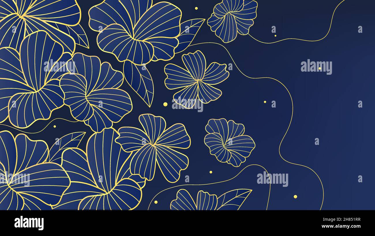 Luxury abstract flowers Stock Vector Image & Art - Alamy