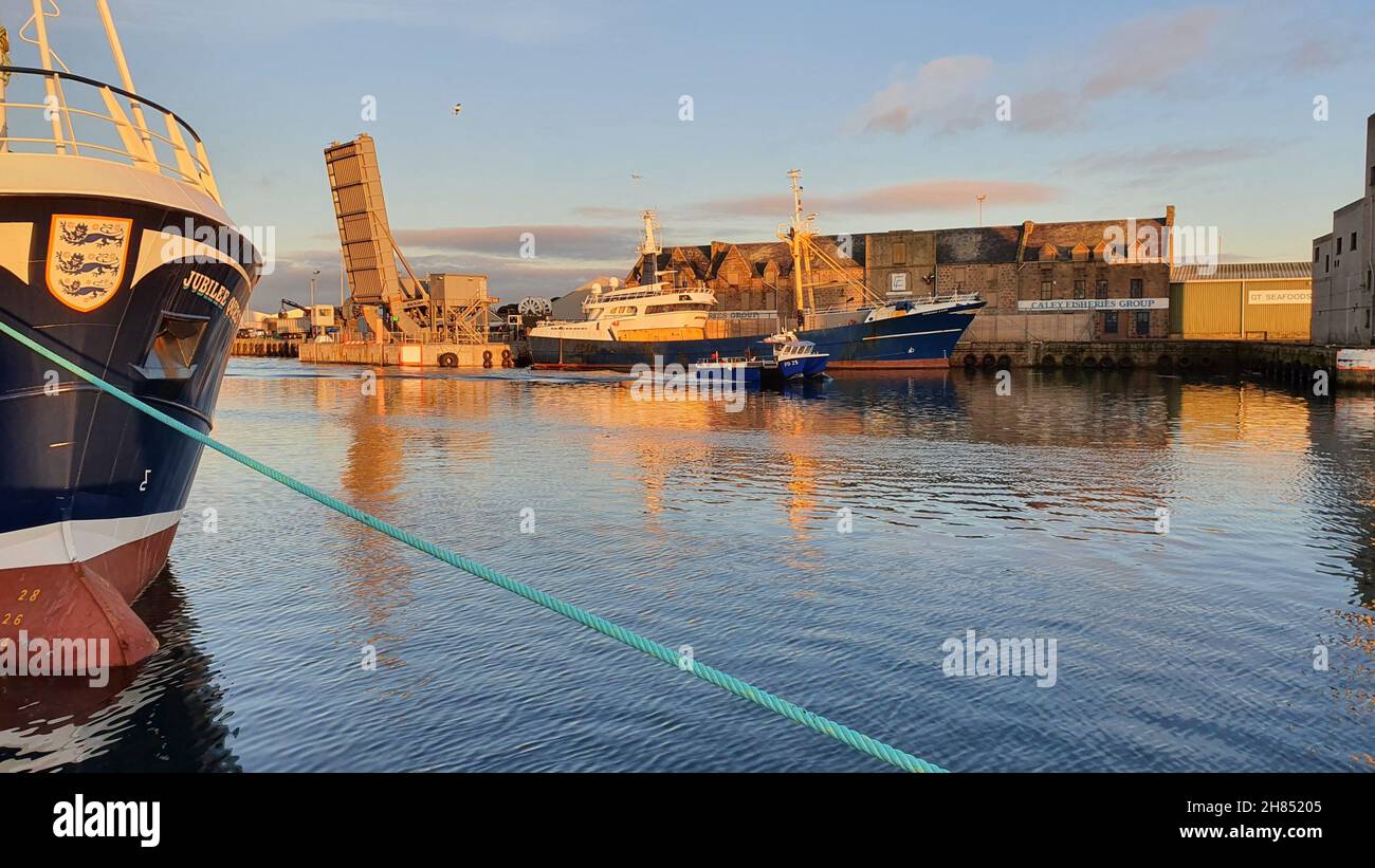 Peterhead harbor hi-res stock photography and images - Alamy