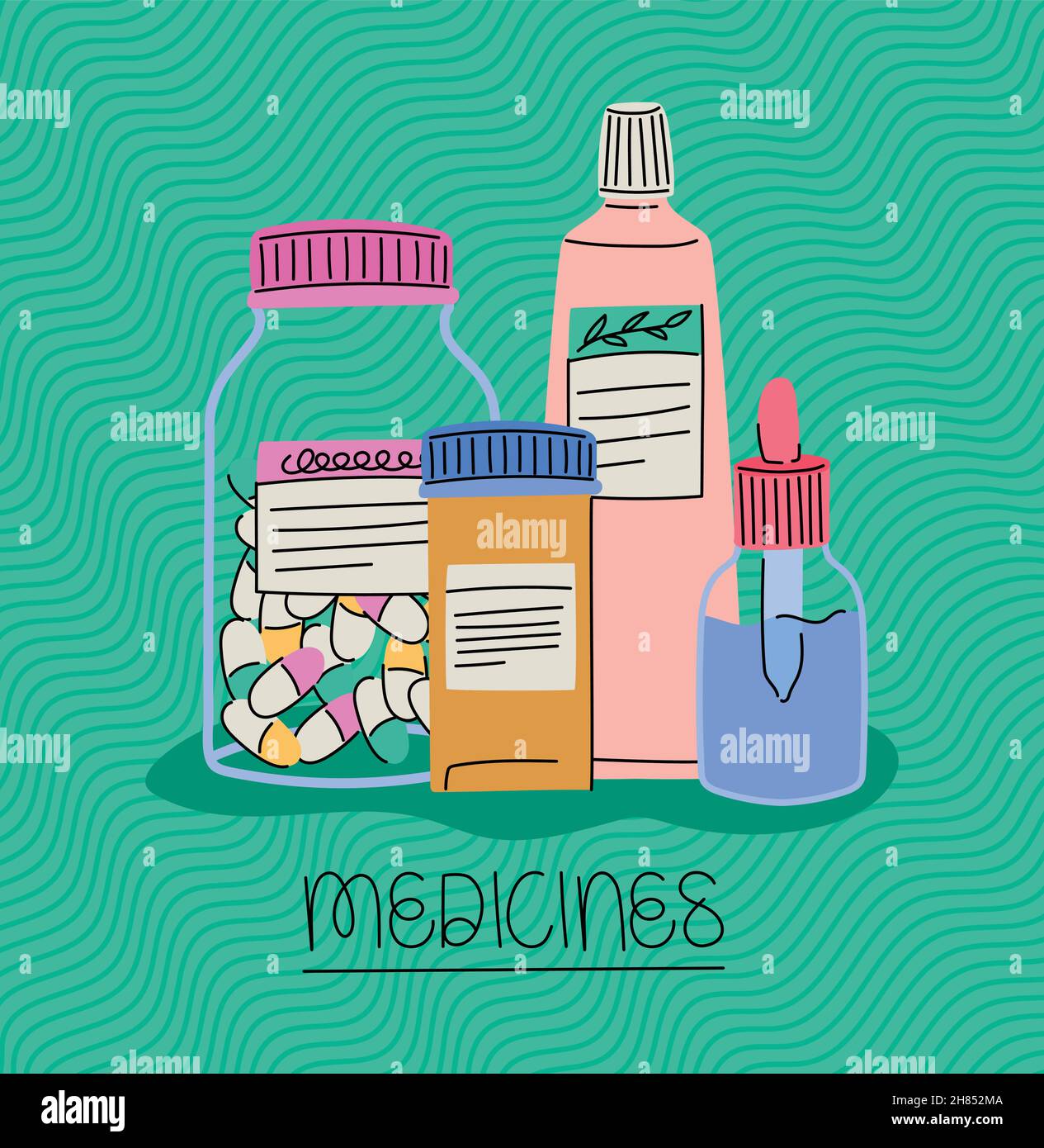 Dropper bottle medicine drugs Stock Vector Images - Alamy