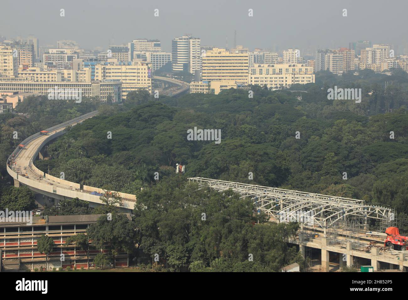 Dhaka metro rail project hi-res stock photography and images - Alamy