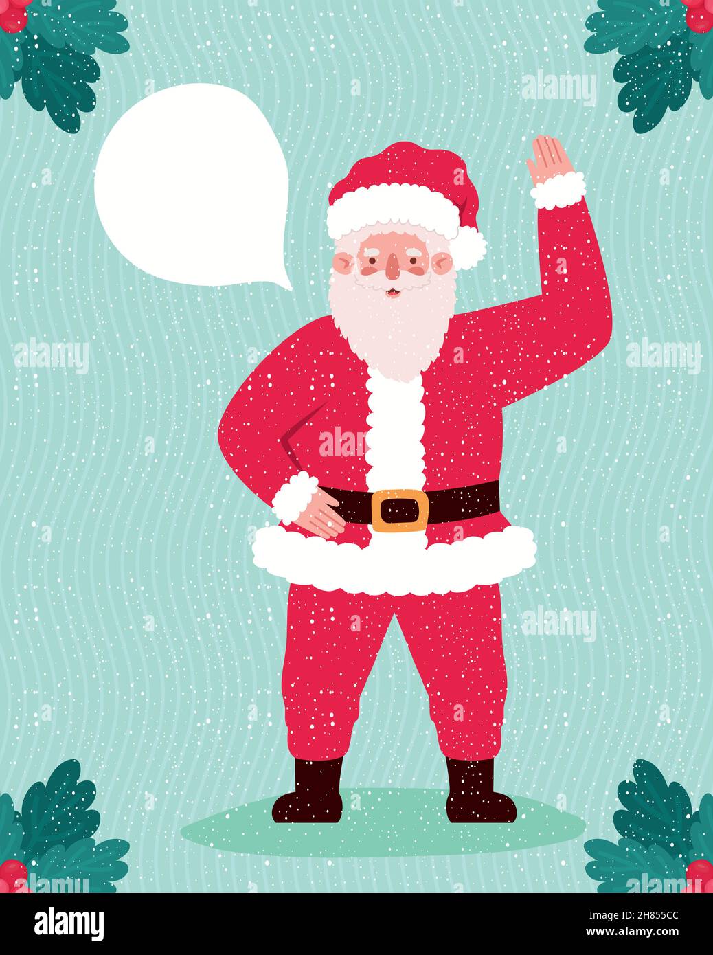 Fat santa suit Stock Vector Images - Alamy