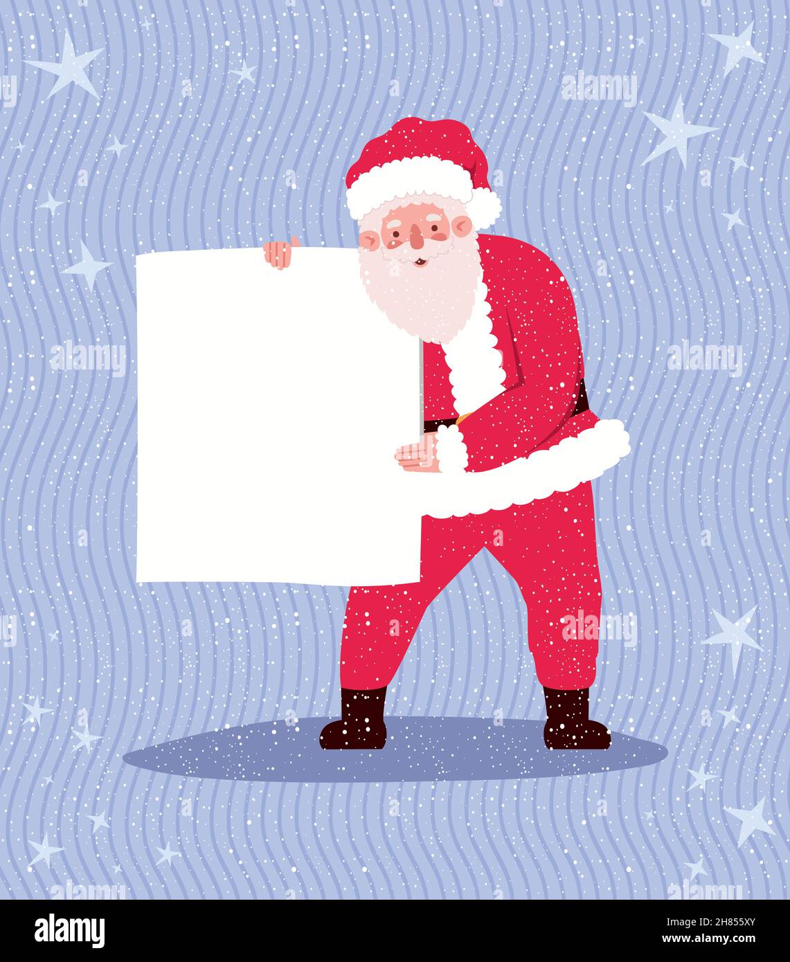 santa claus sign board Stock Vector Image & Art - Alamy