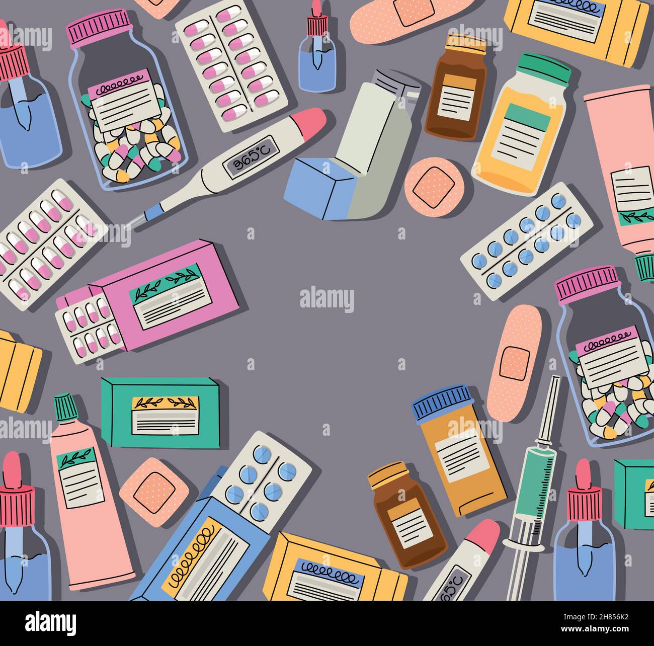medicine tools poster Stock Vector Image & Art - Alamy