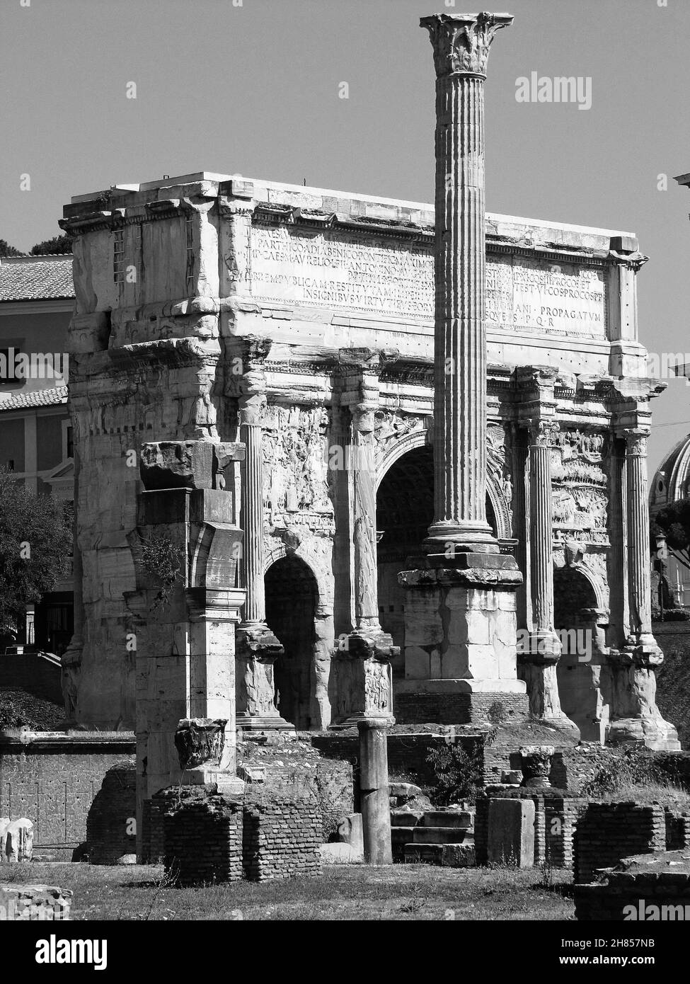 Septimius severus Black and White Stock Photos & Images - Alamy