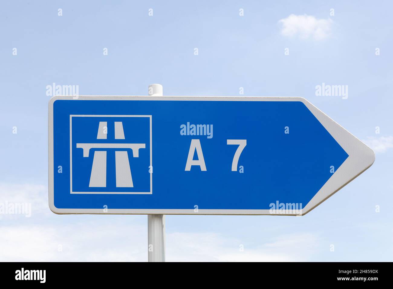 French autoroute sign hi-res stock photography and images - Alamy