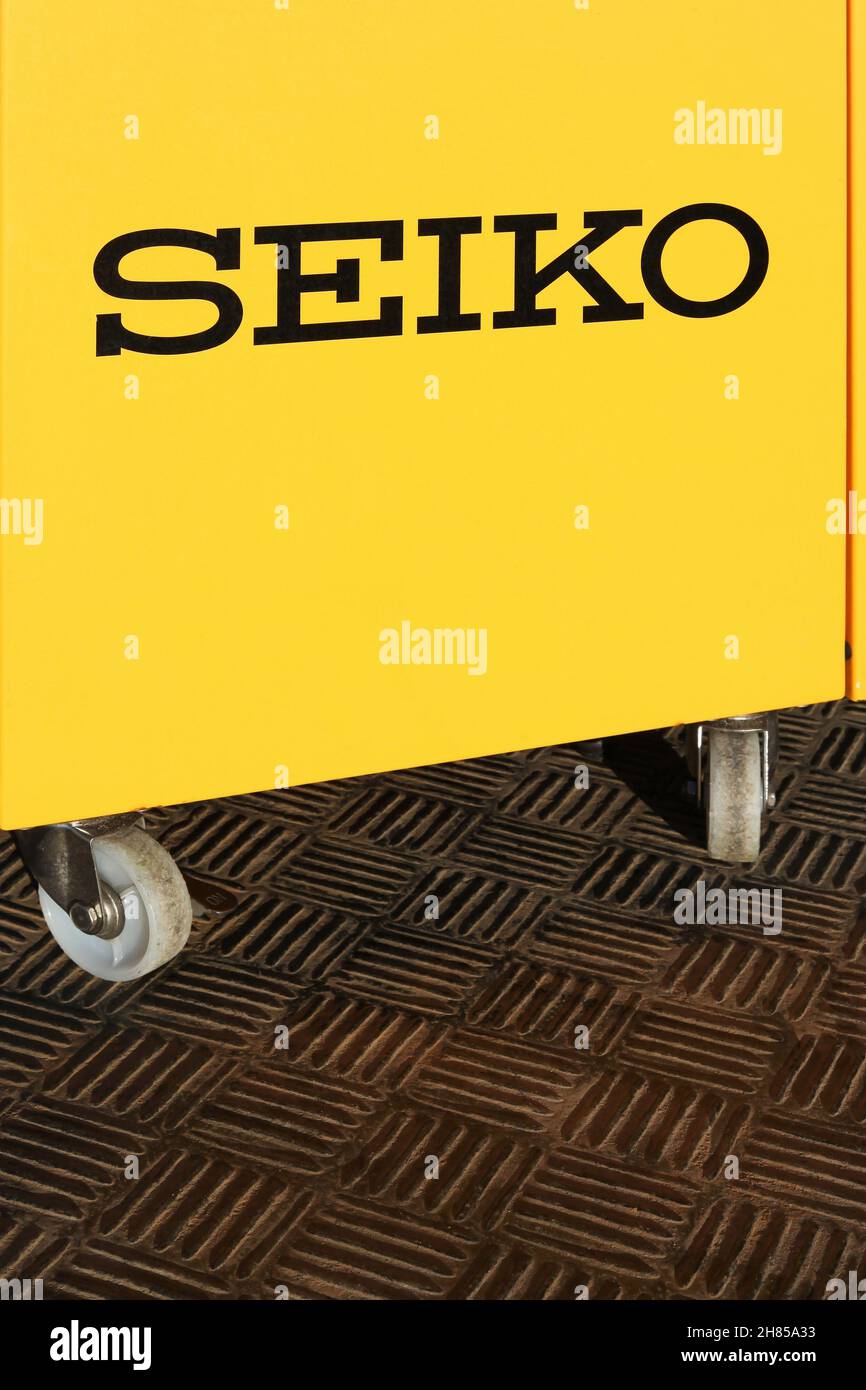 Seiko sign hi-res stock photography and images - Alamy