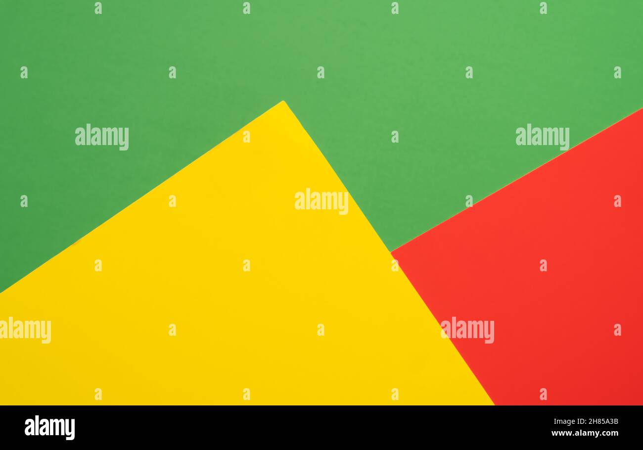 Abstract background with colored paper texture. Minimal composition on ...