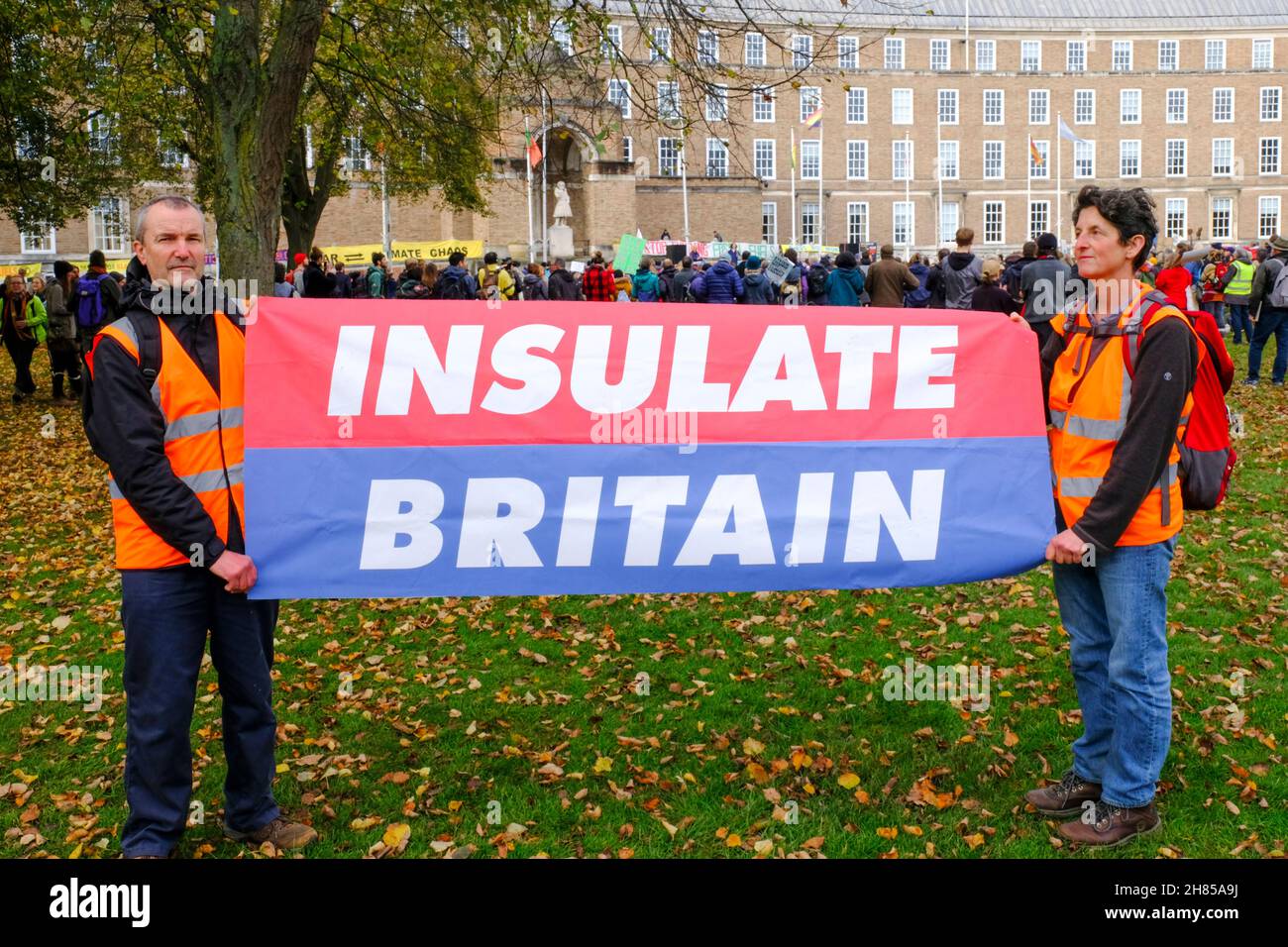 Insulate britain banner hi-res stock photography and images - Alamy