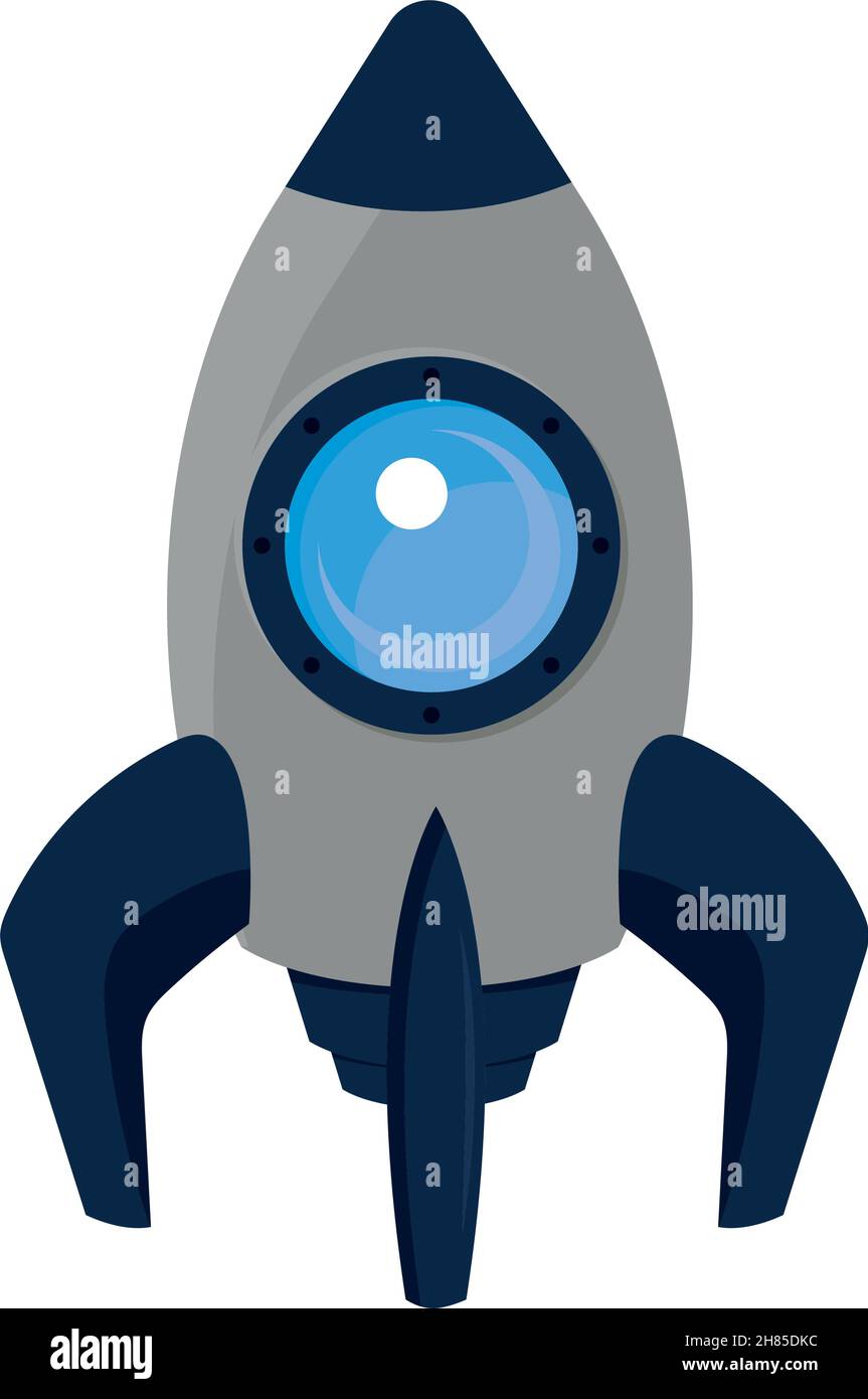 rocket space cartoon Stock Vector Image & Art - Alamy
