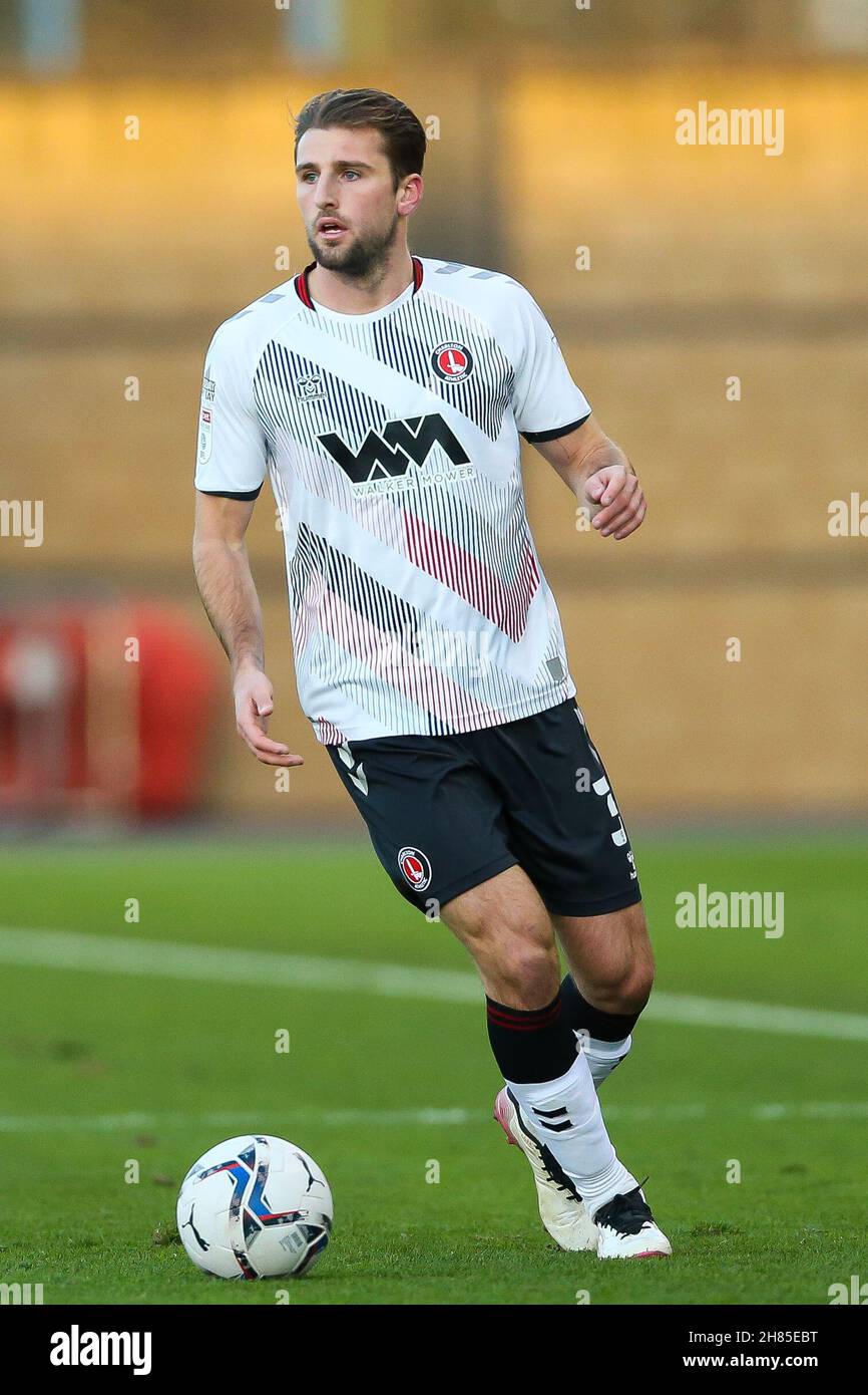 Charlton Athletic's Ben Purrington during the Sky Bet League One match ...