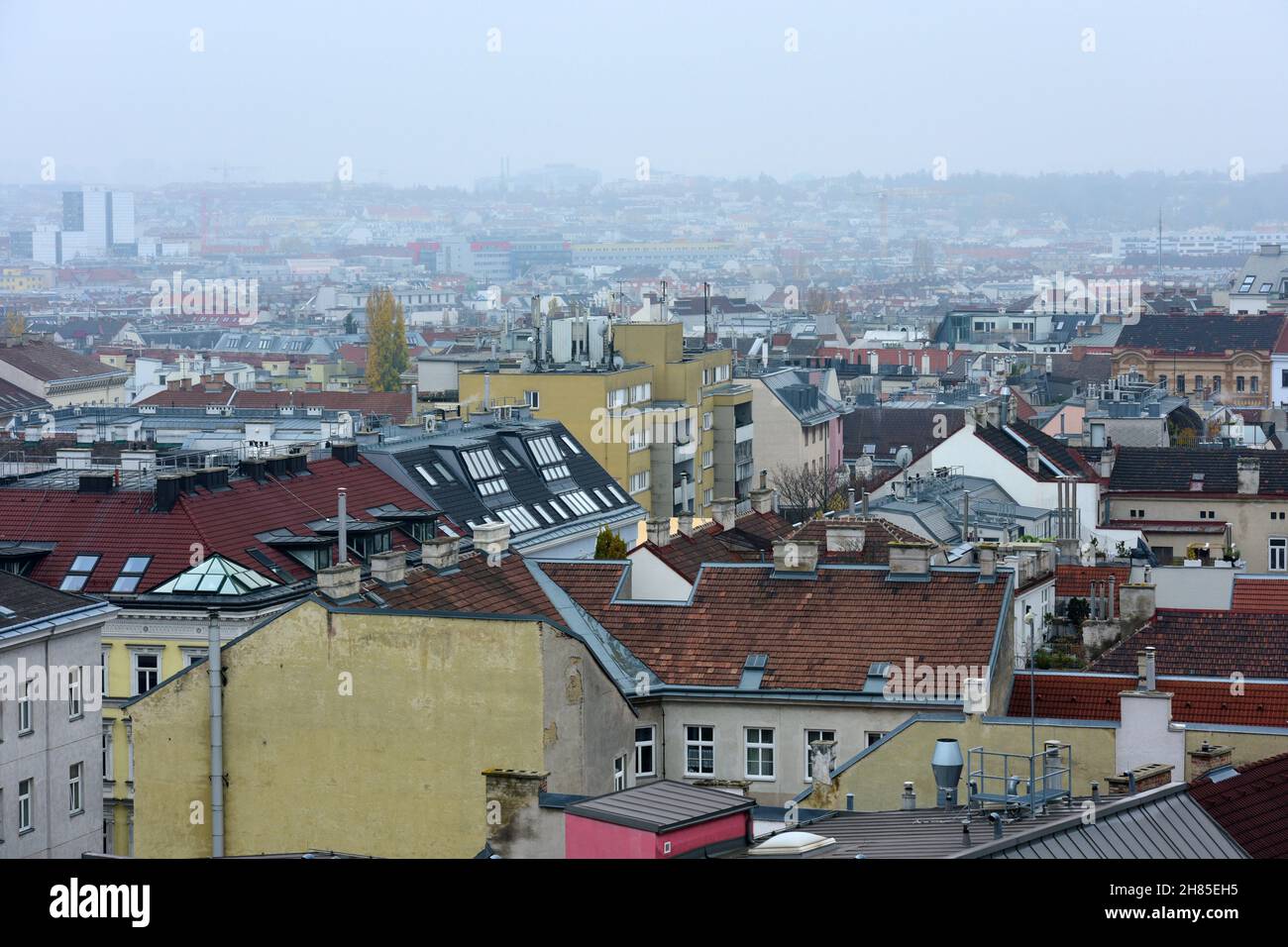 Roofs of vienna hi-res stock photography and images - Alamy