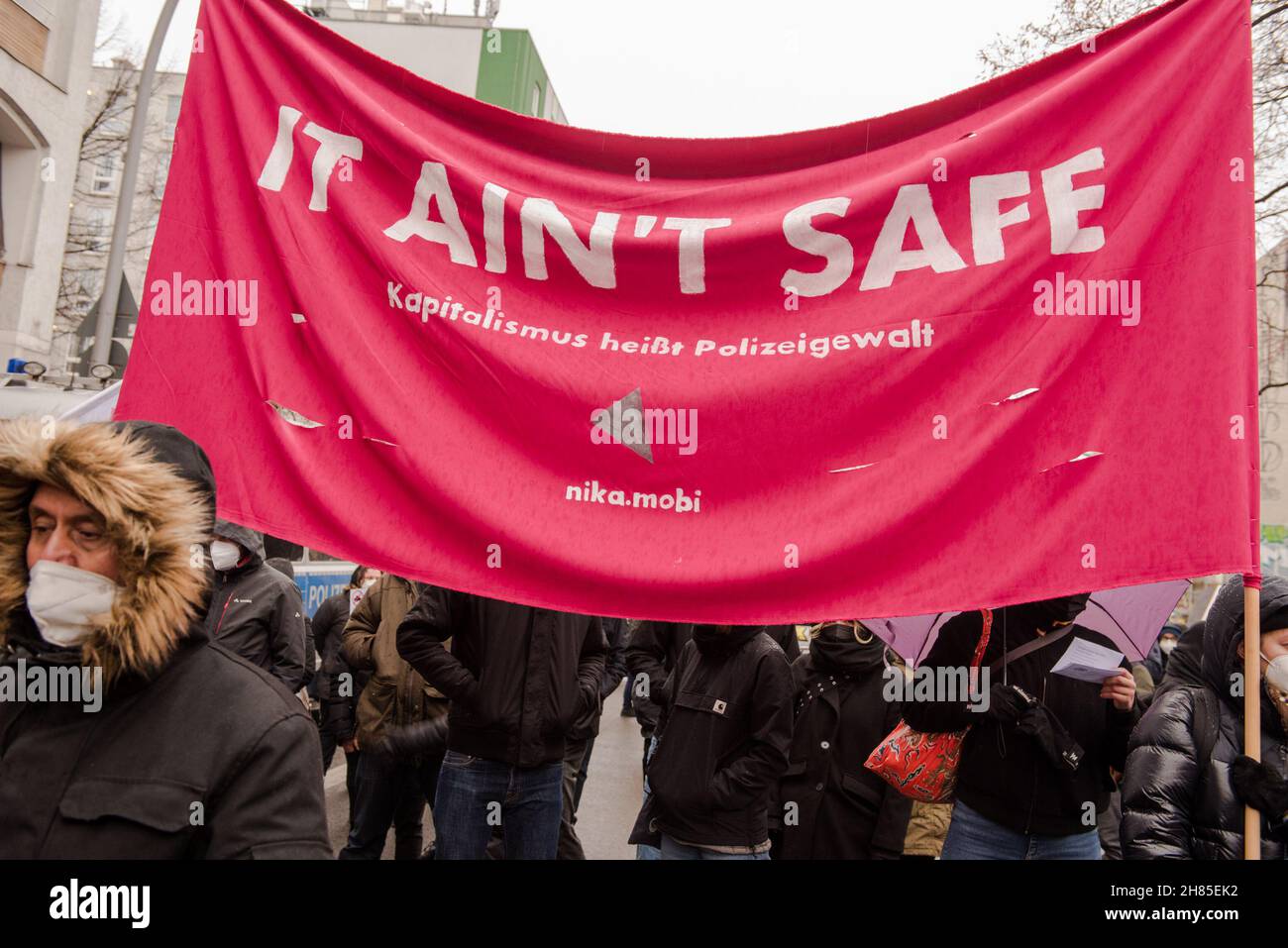 Protest against the ban of the Kurdistan Workers party PKK in Berlin ...