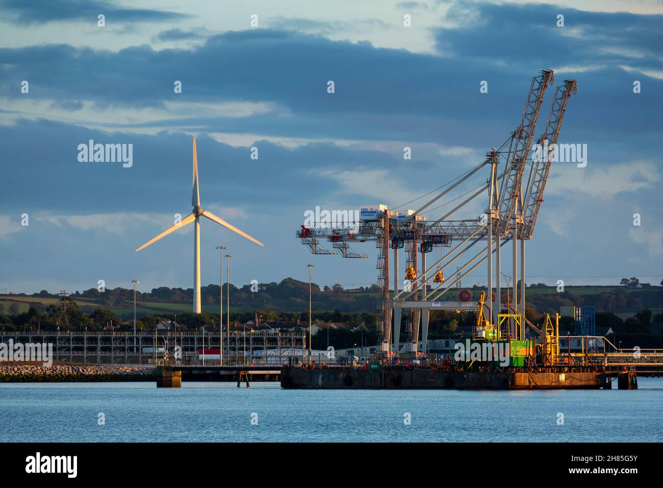 Cork Container Terminal, Ringaskiddy Port, Cork City, County Cork ...