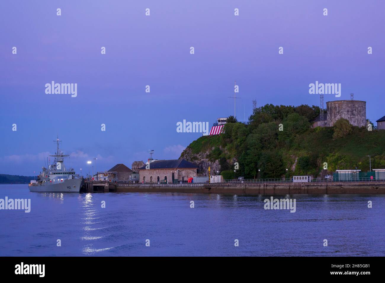 Haulbowline Naval Base, Cobh, County Cork, Ireland Stock Photo - Alamy