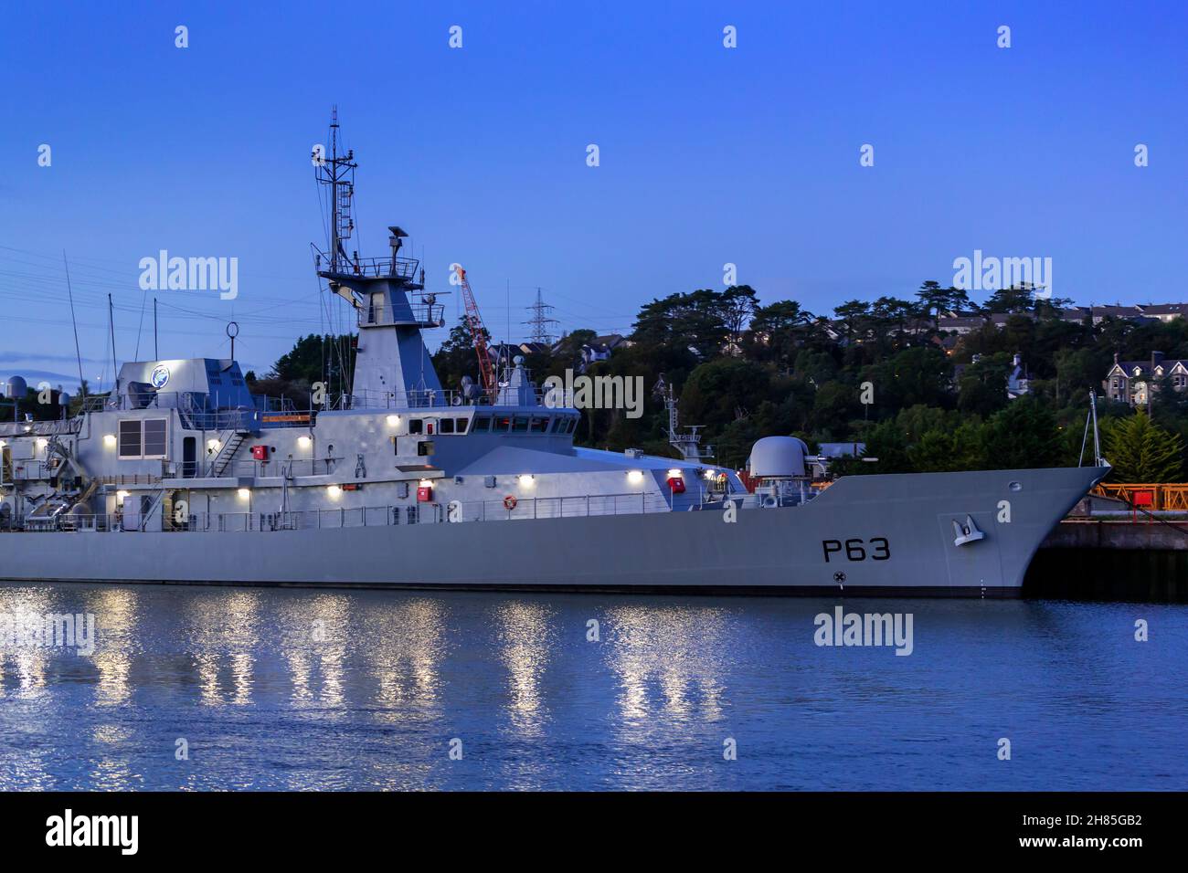 Haulbowline Naval Base, Cobh, County Cork, Ireland Stock Photo - Alamy