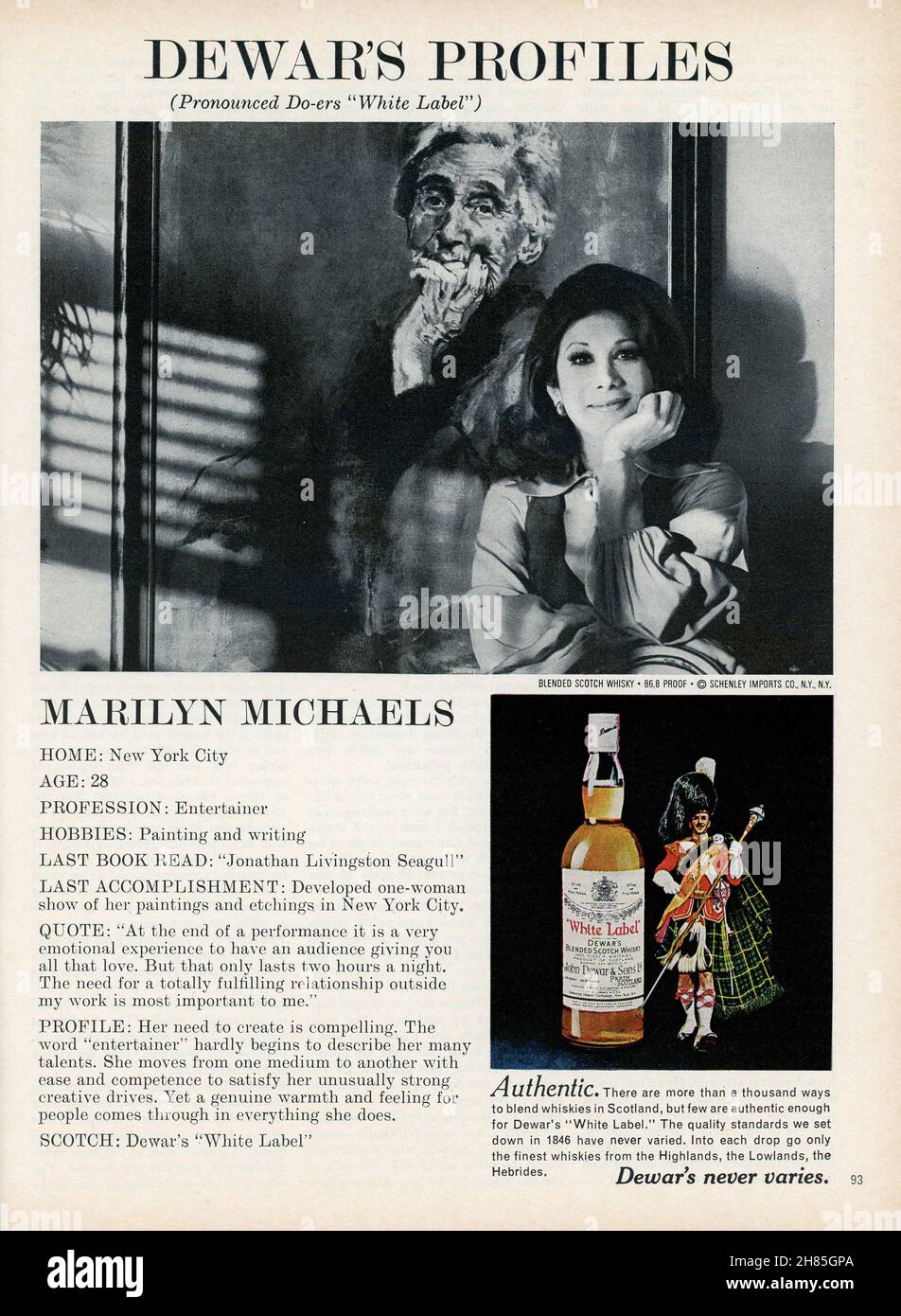 September 1973 "Playboy" magazine advertising, USA Stock Photo - Alamy