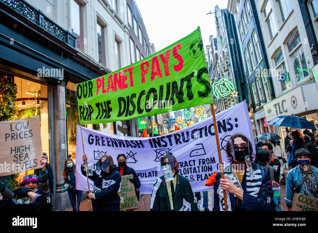 Fast fashion protest hi-res stock photography and images - Alamy