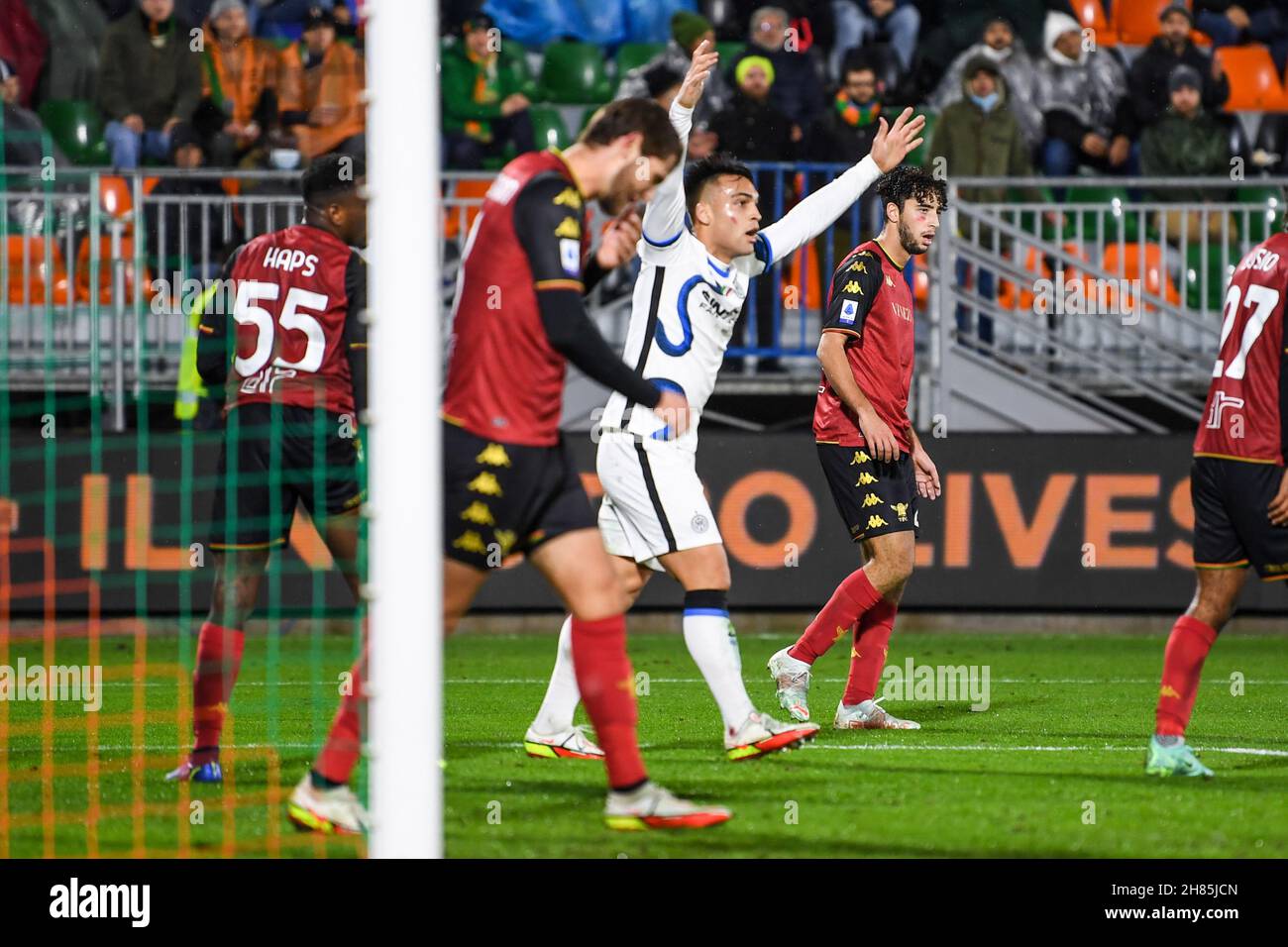 Pier Luigi Penzo stadium, Venice, Italy, November 27, 2021, Inter’s ...