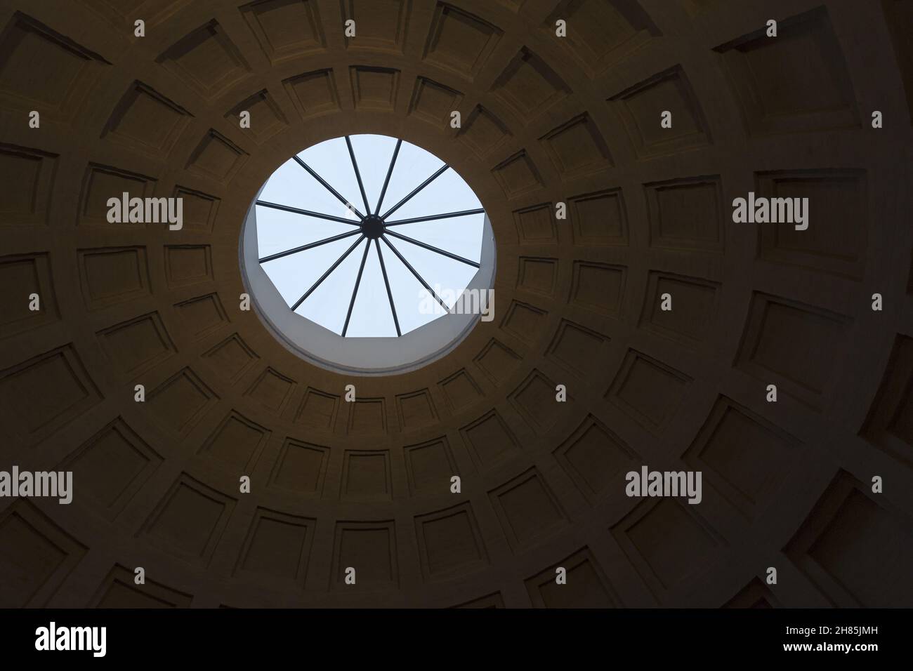 Dome with light hole Stock Photo - Alamy
