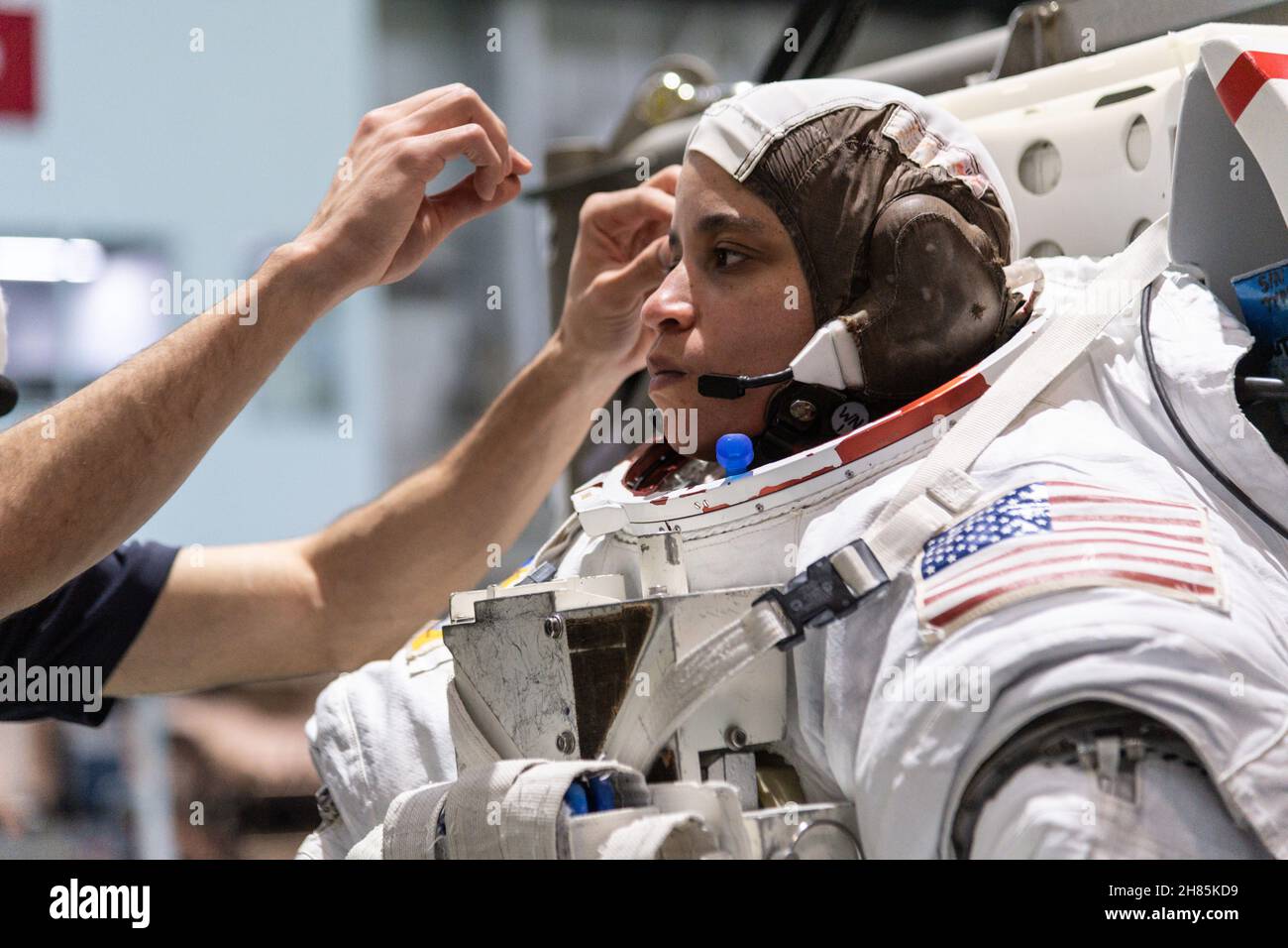 Houston, Texas, USA. 18th Nov, 2021. NASA astronaut and SpaceX Crew 4 ...