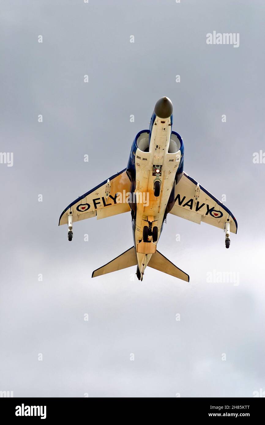 Yeovilton, Somerset, UK - September 17 2004: A British Aerospace Hawker ...