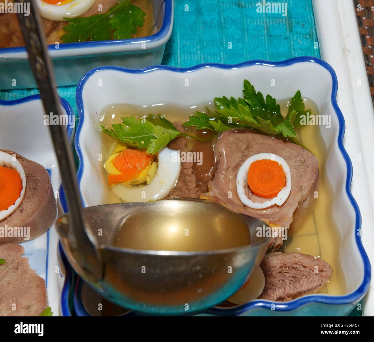 Jellied beef tongue hi-res stock photography and images - Alamy
