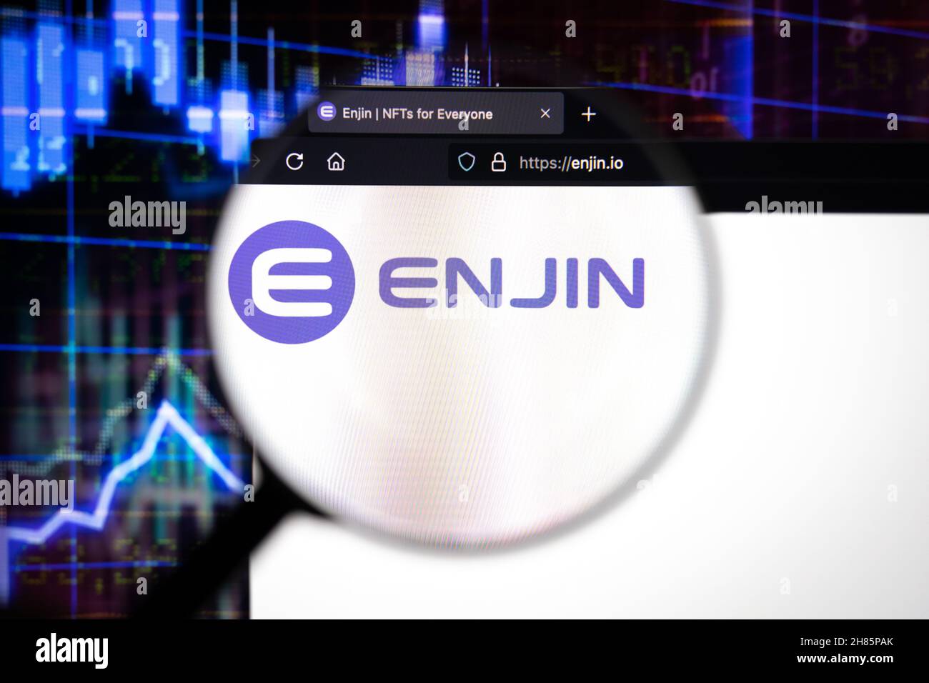 Enj technology logo hi-res stock photography and images - Alamy