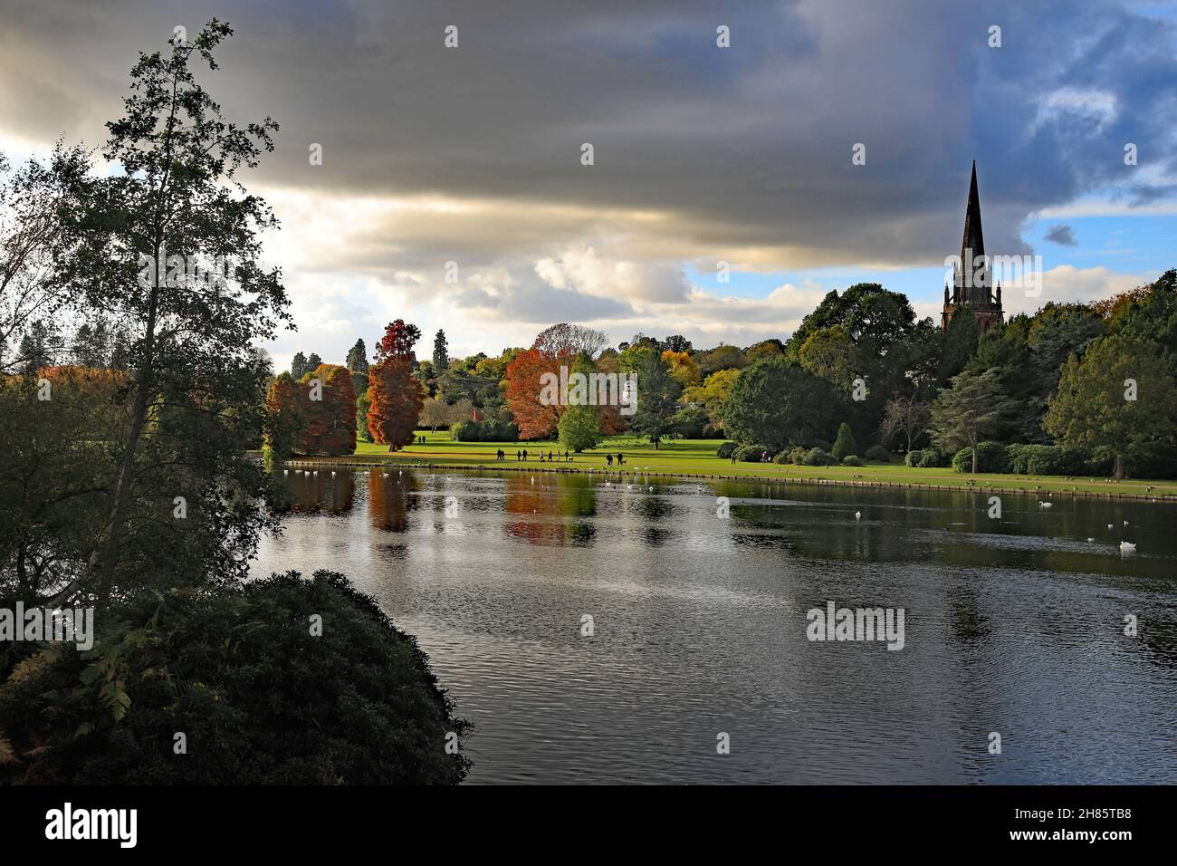 Autumn In Clumber Park, Nottinghamshire Stock Photo - Alamy