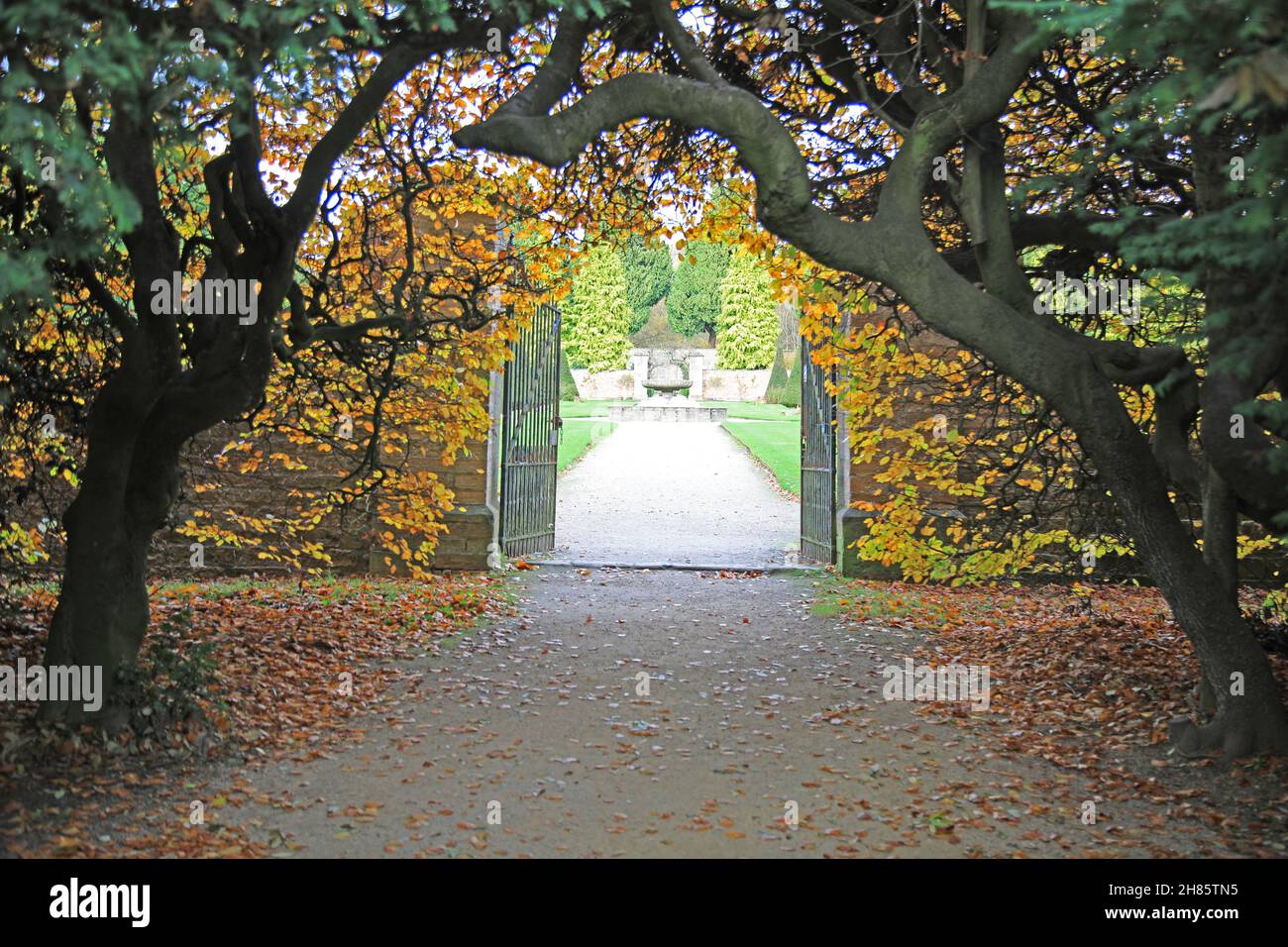 Autumn In Newstead Abbey Park, Nottinghamshire Stock Photo - Alamy