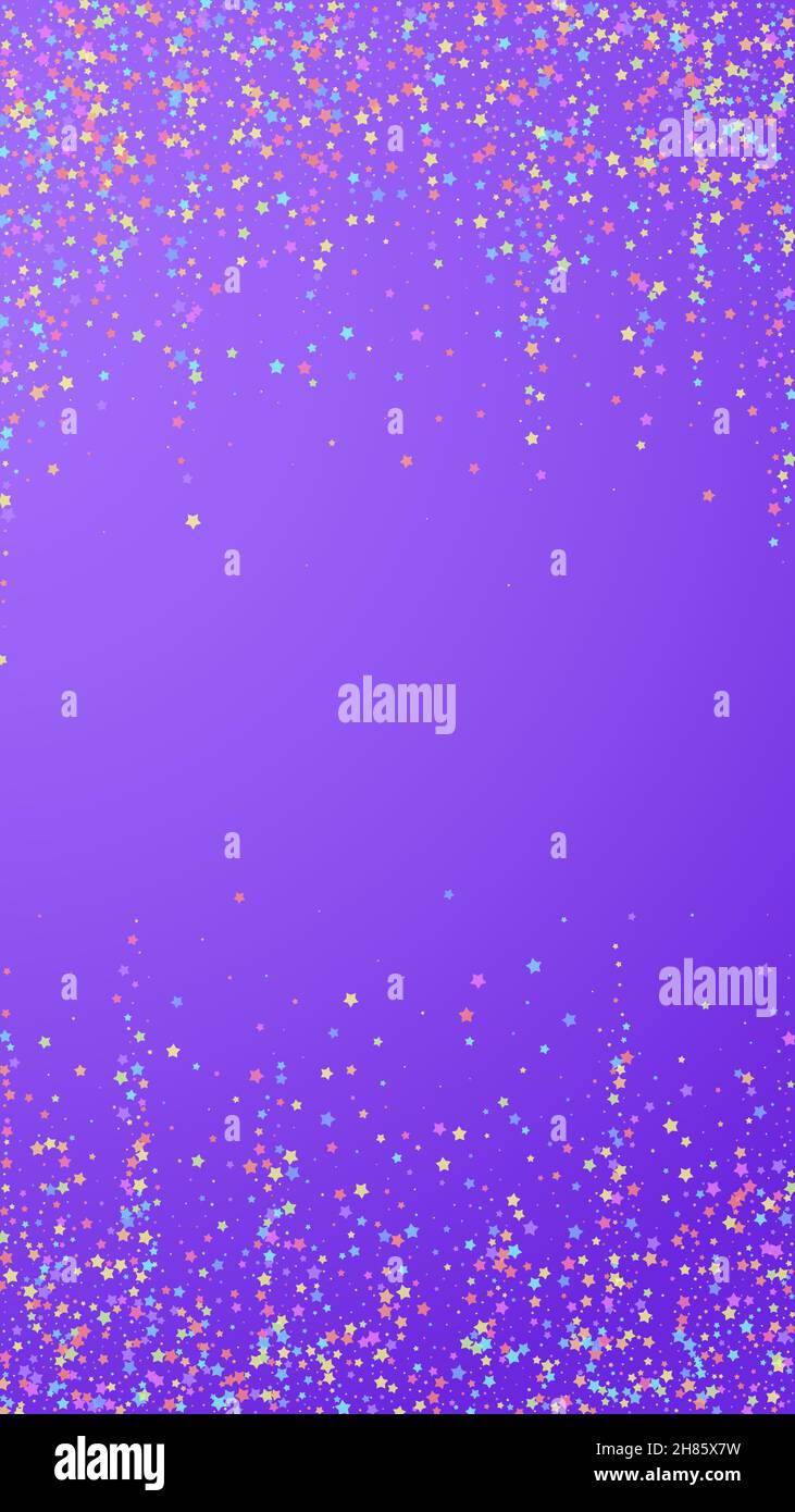 Vertical colorful confetti falling christmas Stock Vector Images - Alamy