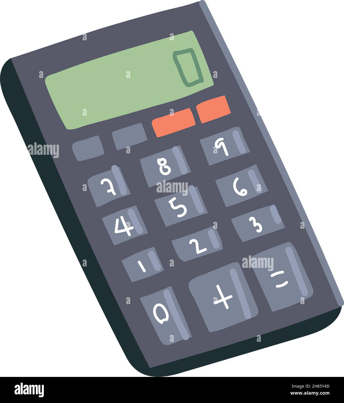 calculator maths supply Stock Vector Image & Art - Alamy