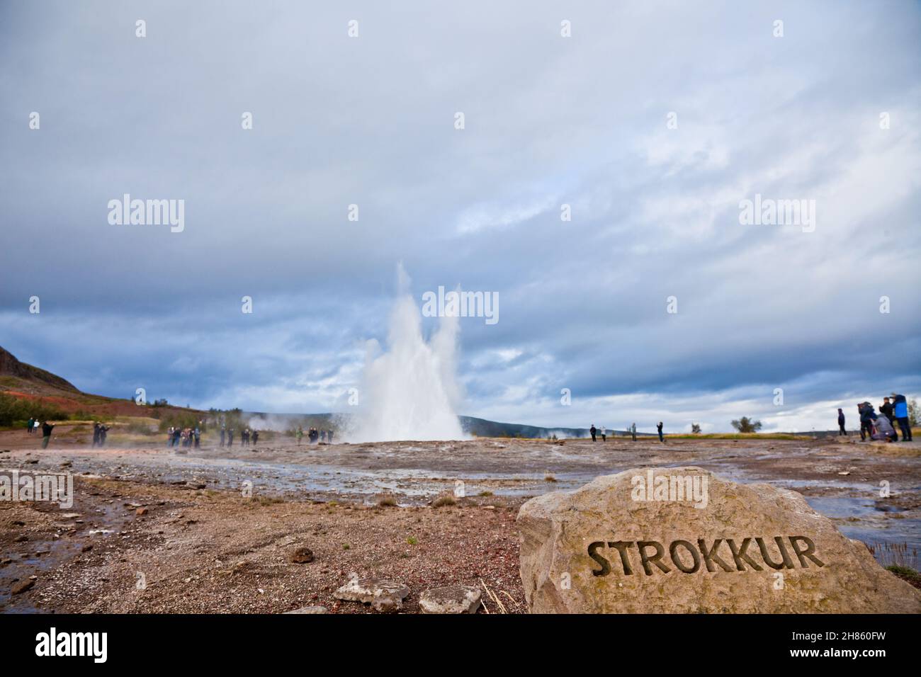 Strokkur geysir exploding hi-res stock photography and images - Alamy