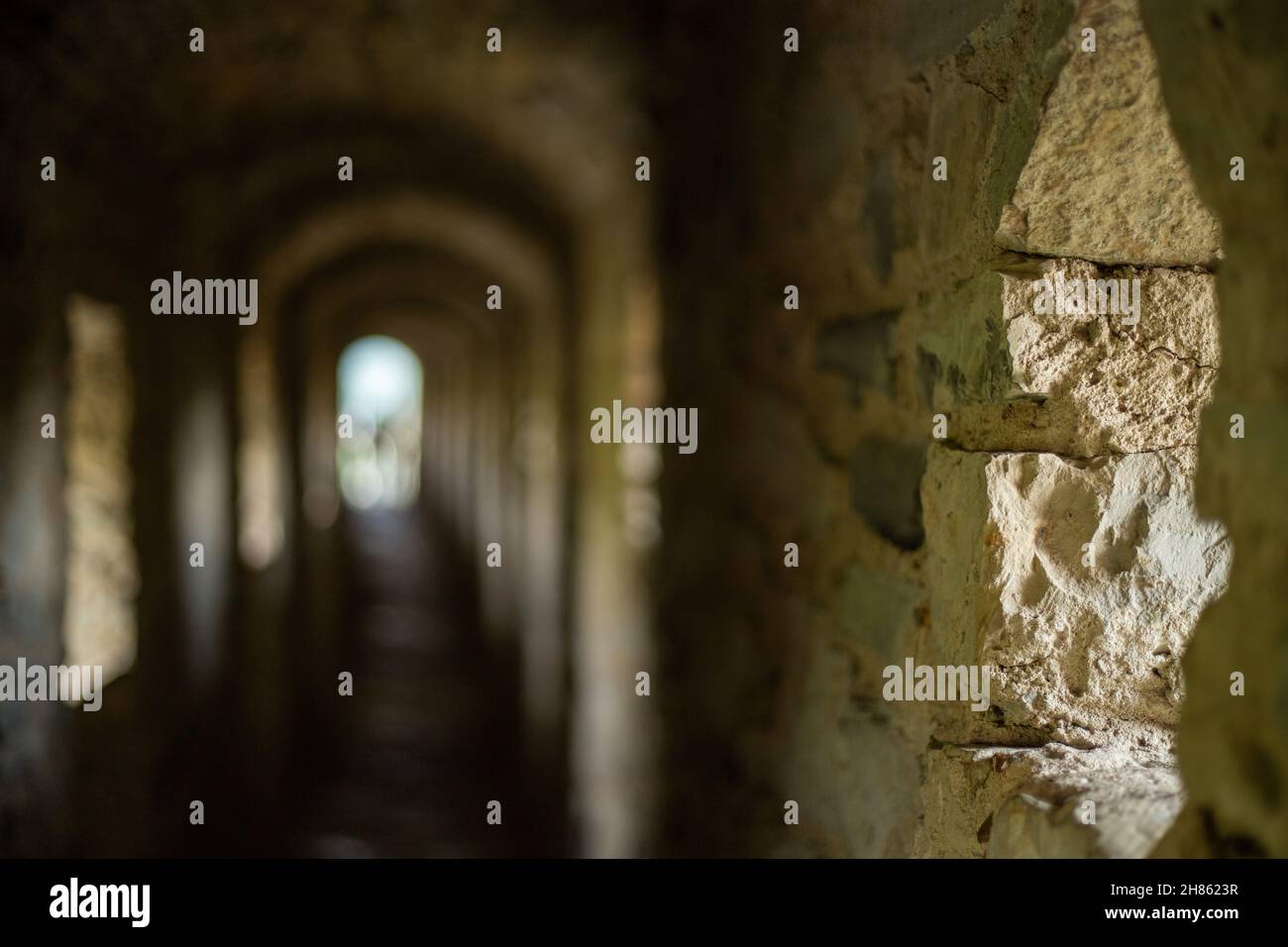 Inside old medieval castle tower hi-res stock photography and images ...