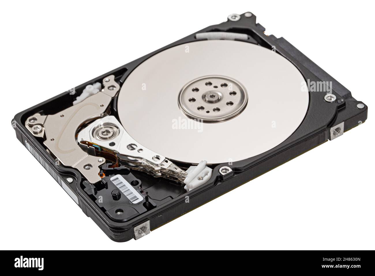 Hard disk isolated on white background, with clipping path Stock Photo - Alamy