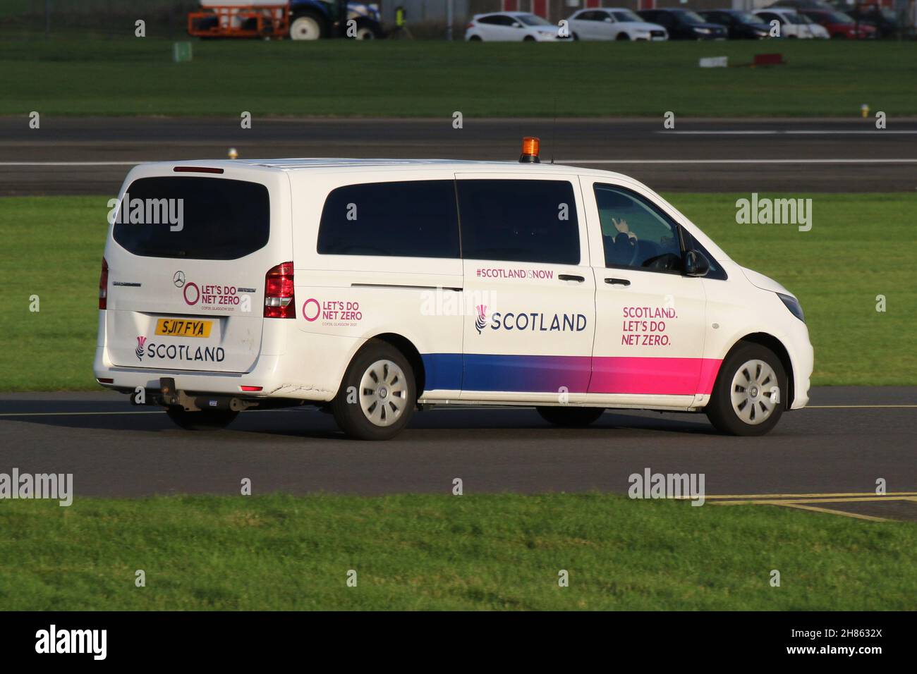 SJ17 FYA, a Mercedes-Benz Vito people carrier in Visit Scotland ...