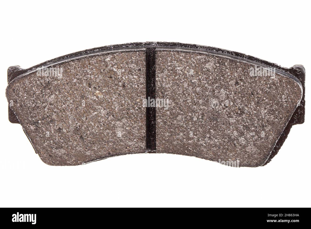 Automotive brake pads, Isolated on white background Stock Photo - Alamy