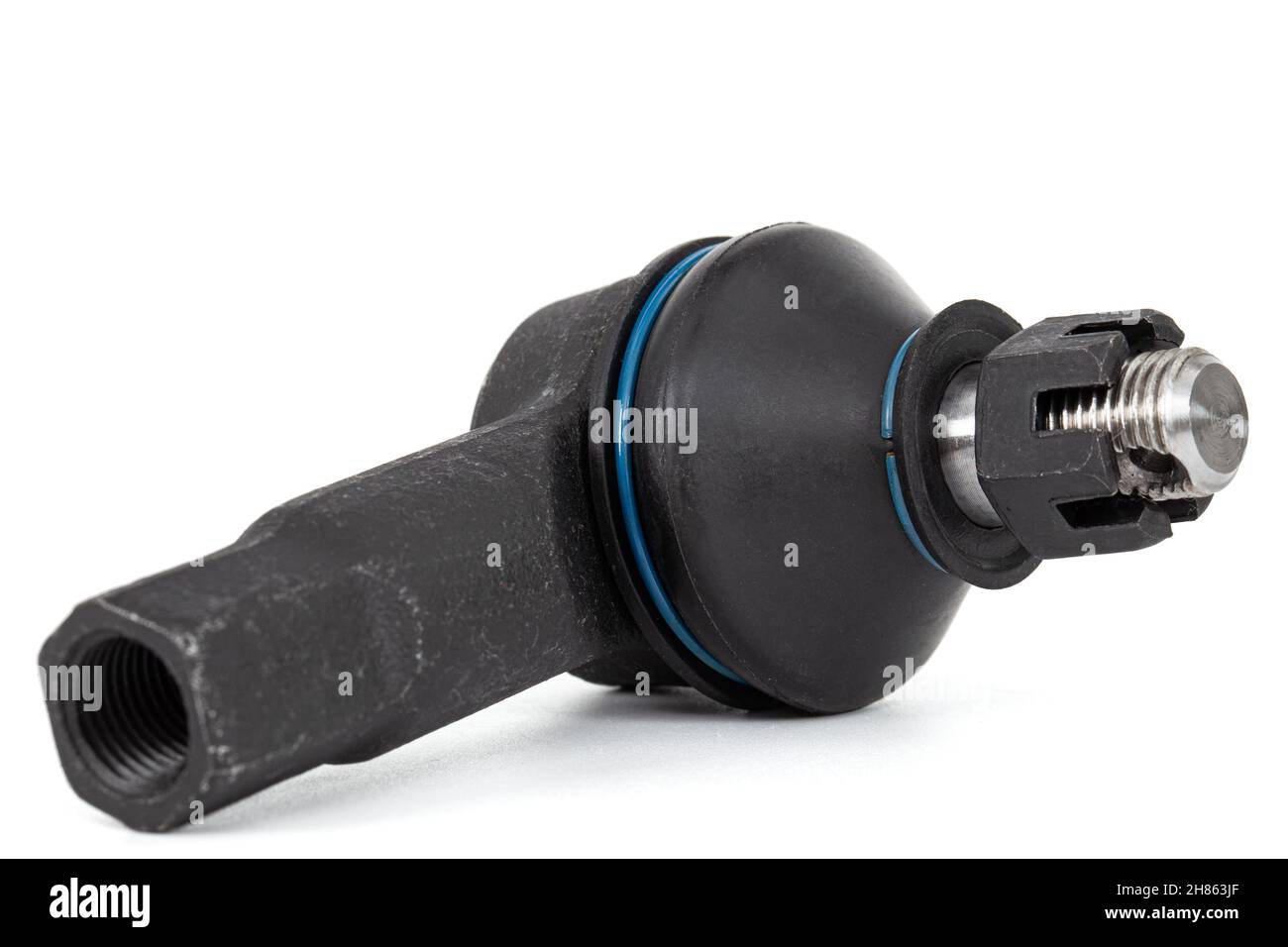 Tie rod end, steering tie rod end, car spare parts, isolated on white ...