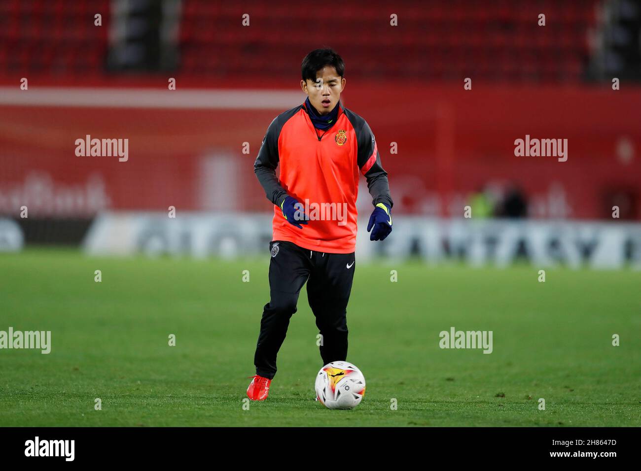 Palma de Mallorca, Spain. 27th Nov, 2021. Takefusa Kubo (Mallorca) Football/Soccer : Spanish "La ...