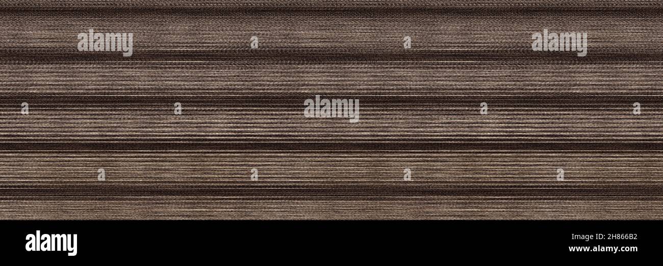 Natural space dyed marl stripe woven border. Tonal winter line strip ...