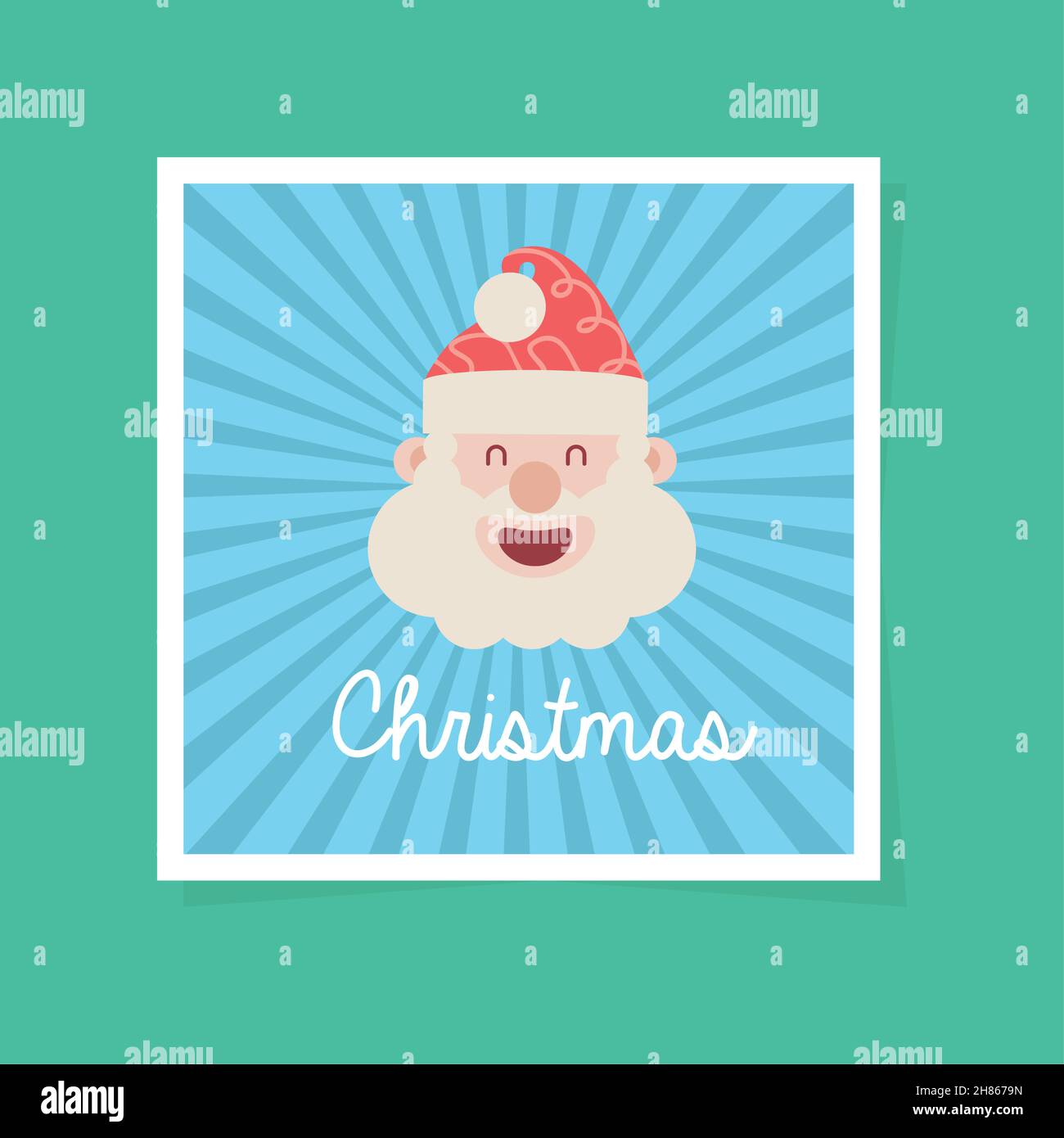 christmas santa cartoon Stock Vector Image & Art - Alamy